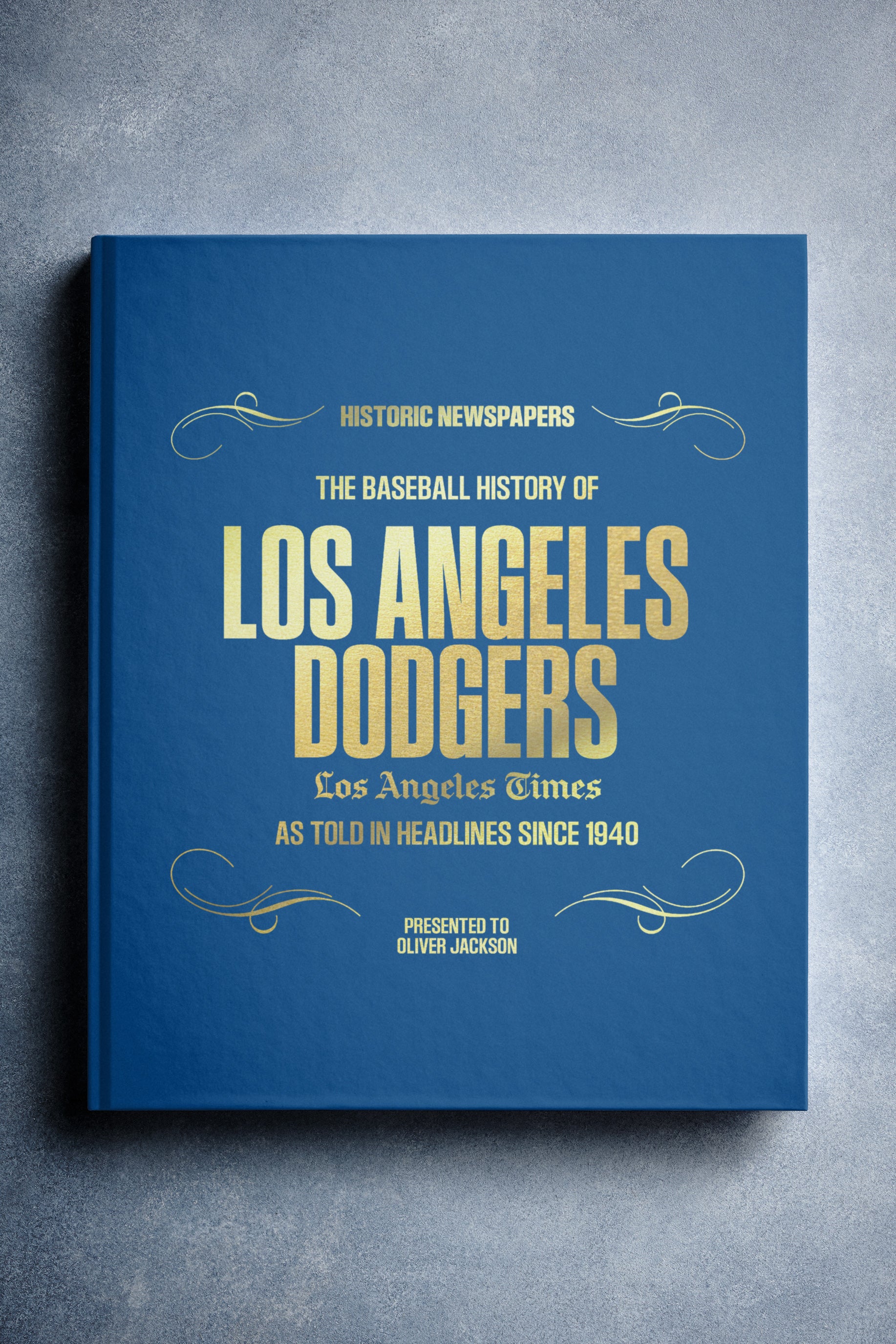 Los Angeles Dodgers Gifts - The History Of Baseball Book