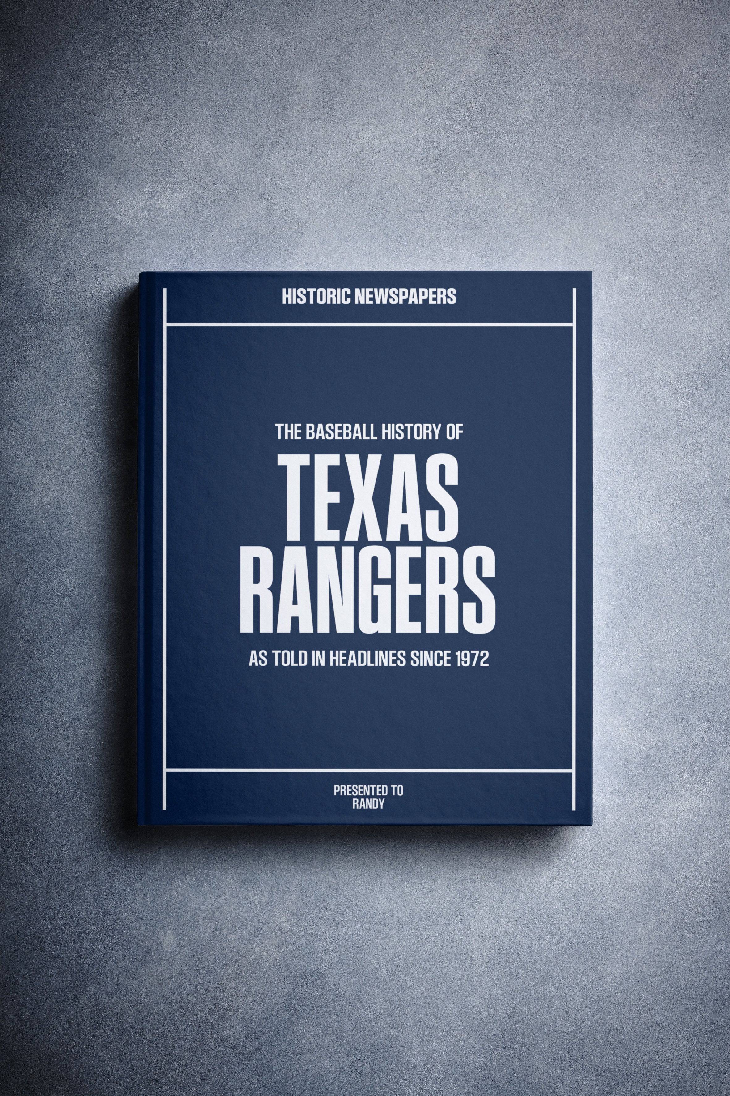 The Baseball History of Texas Rangers