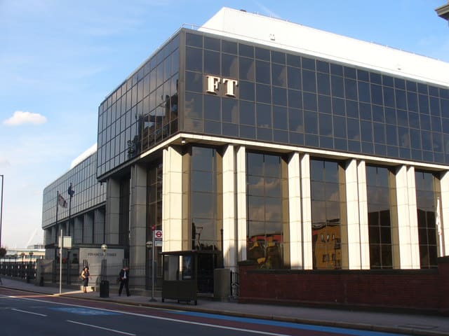 A History of the Financial Times | Historic Newspapers