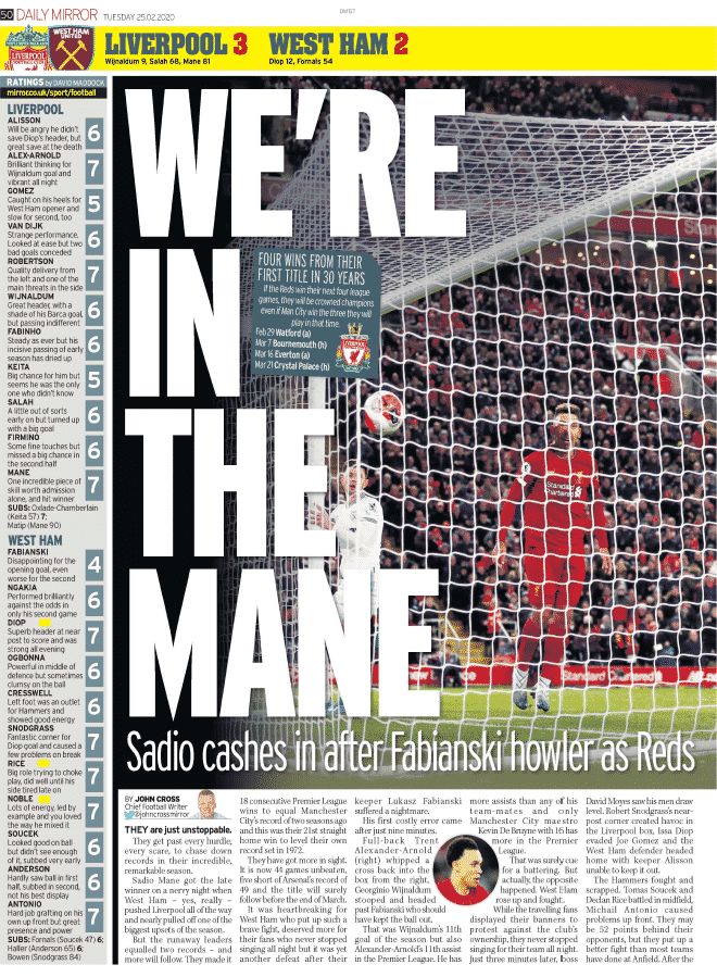 Liverpool Title Win: Through the Papers | Historic Newspapers