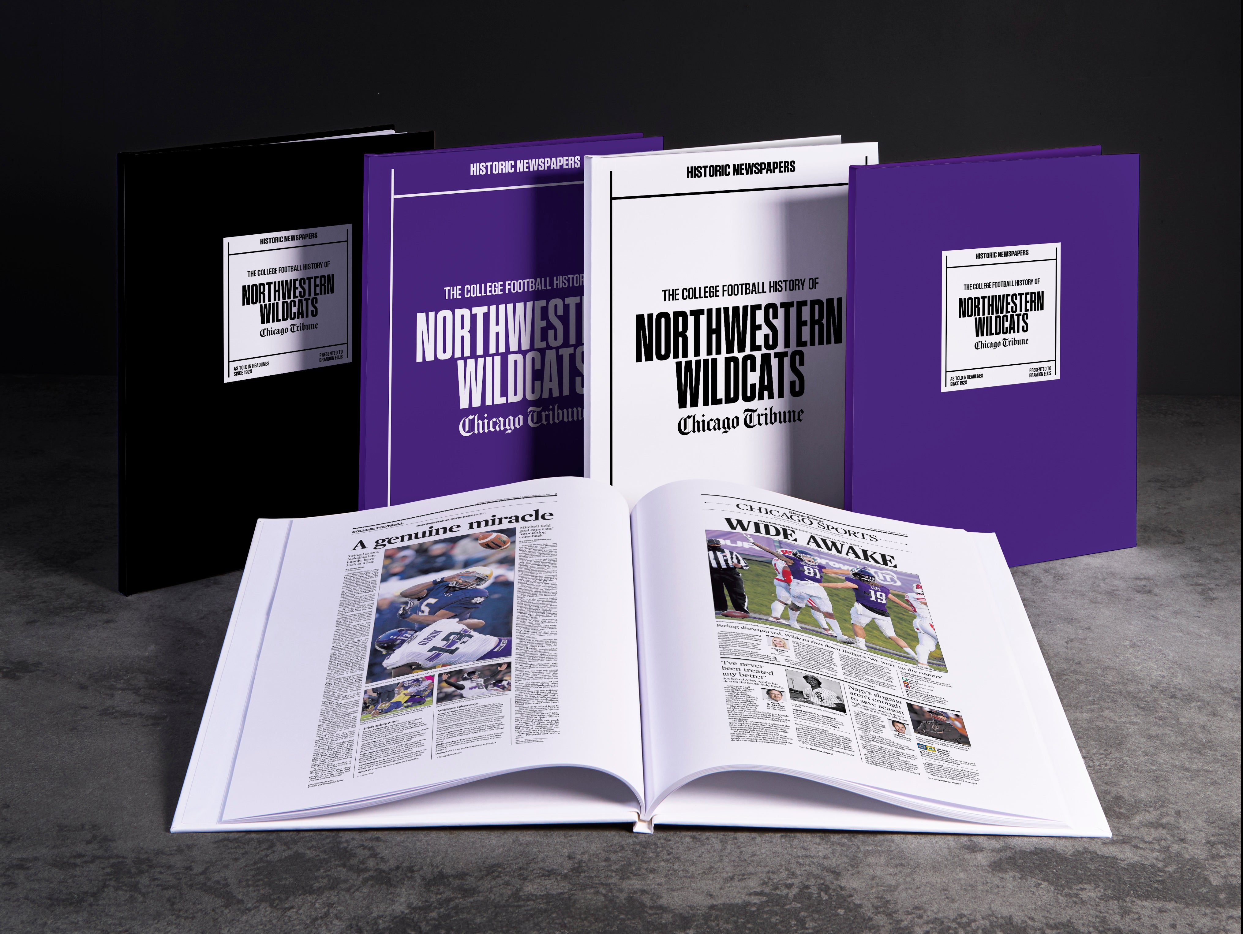 Northwestern Wildcats College Football History Book | Historic Newspapers