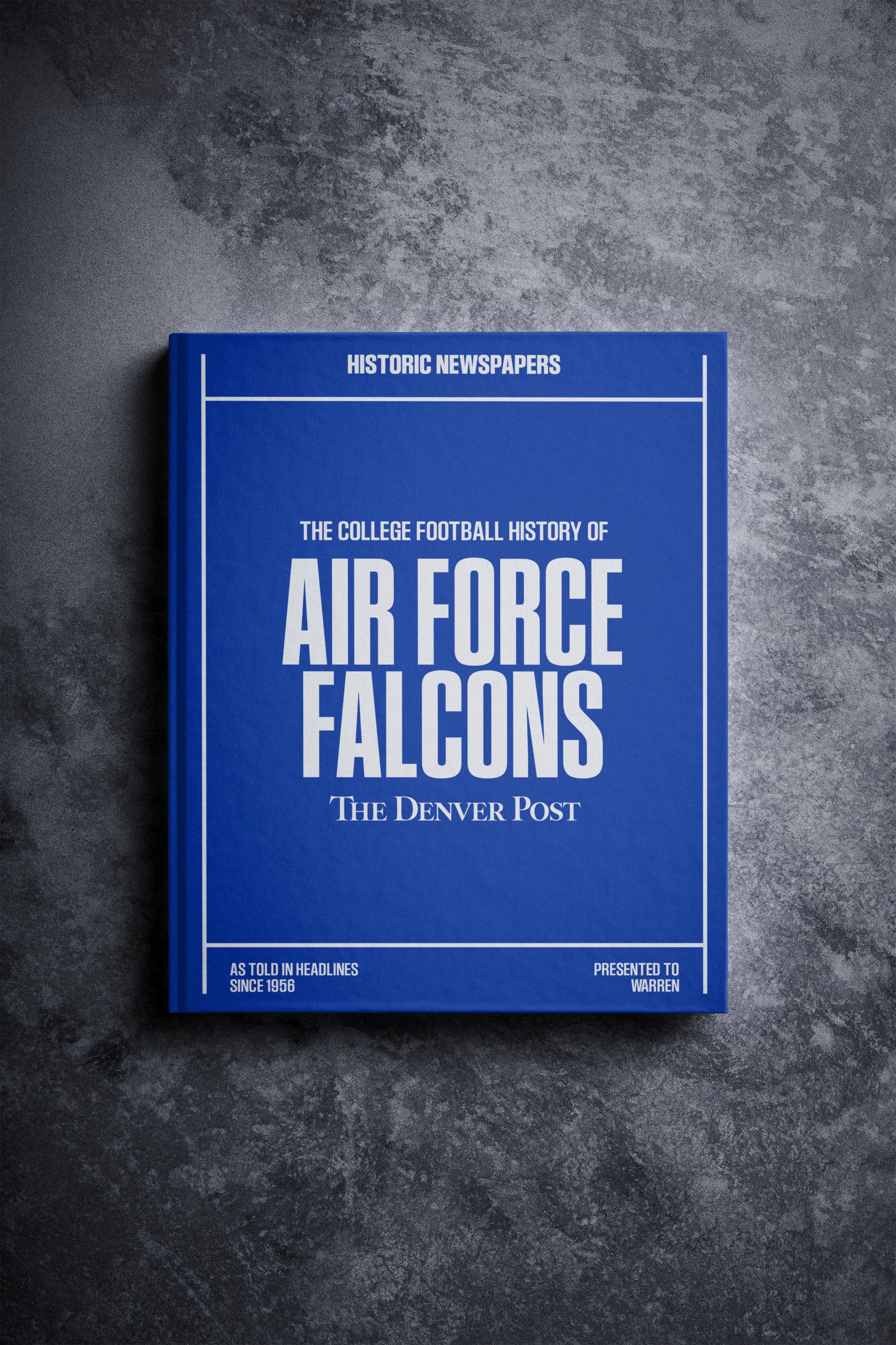 Air Force Falcons Football Book | Historic Newspapers