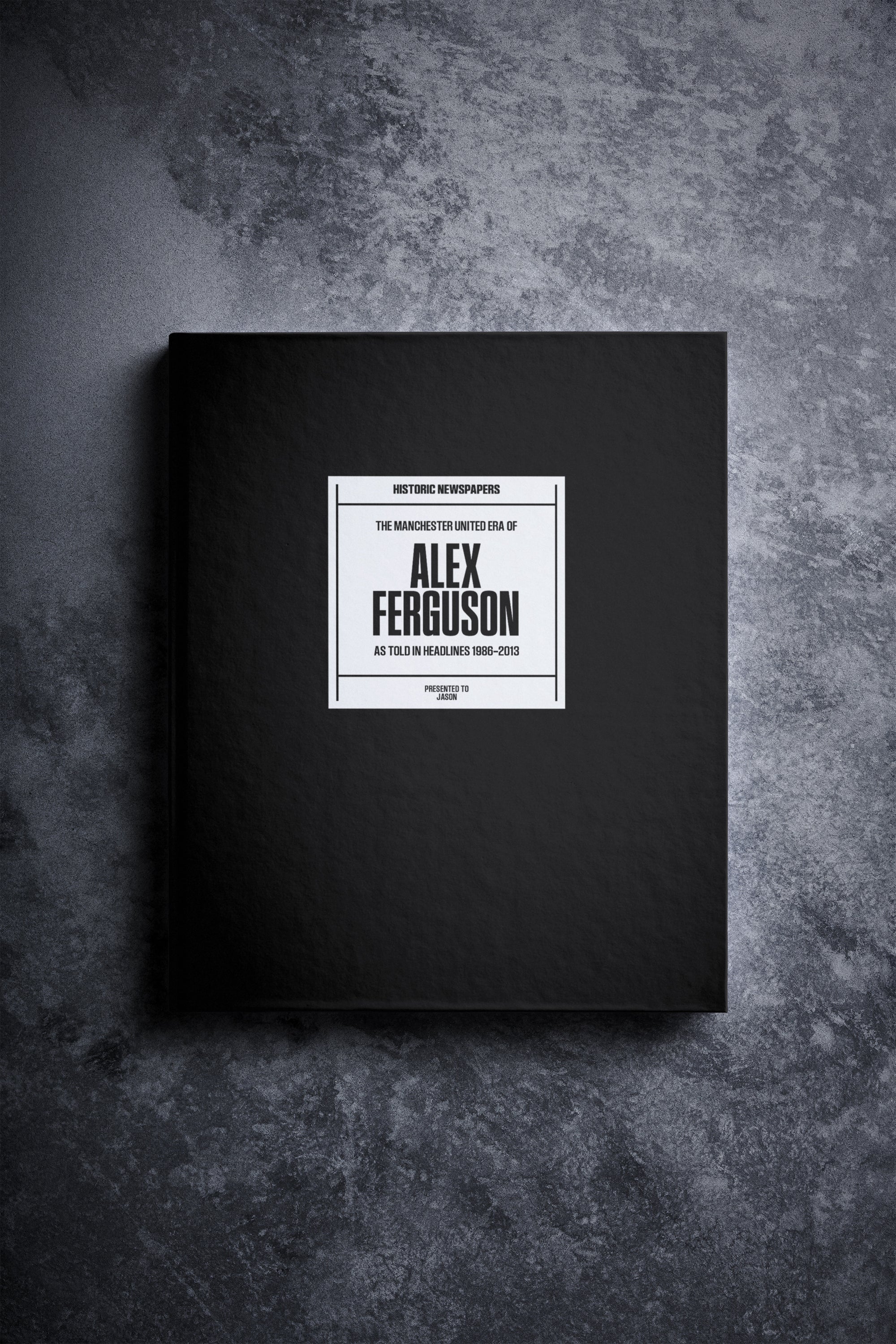 The Story of Alex Ferguson Book | Historic Newspapers