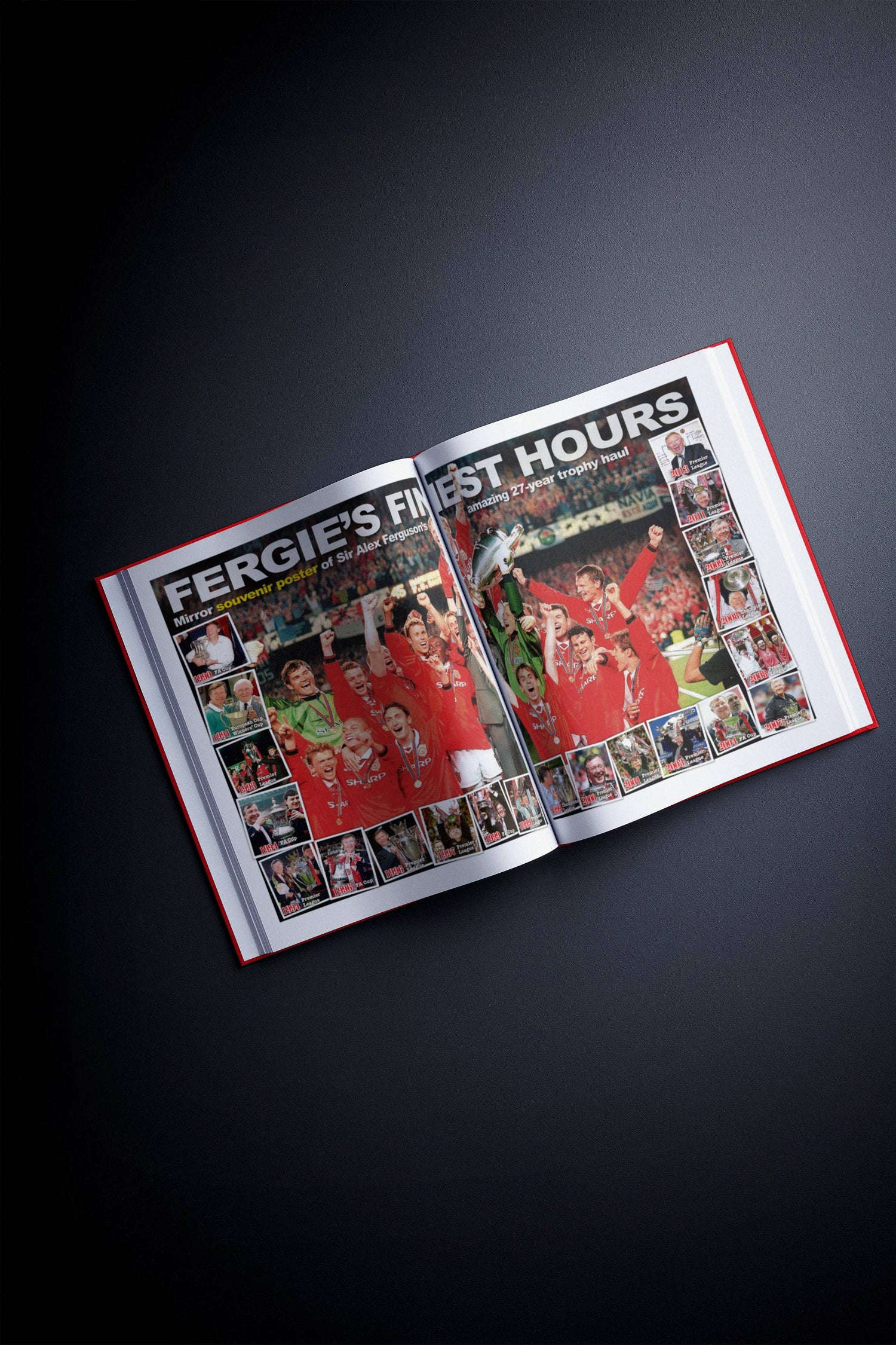 Manchester United Football History Books | Historic Newspapers