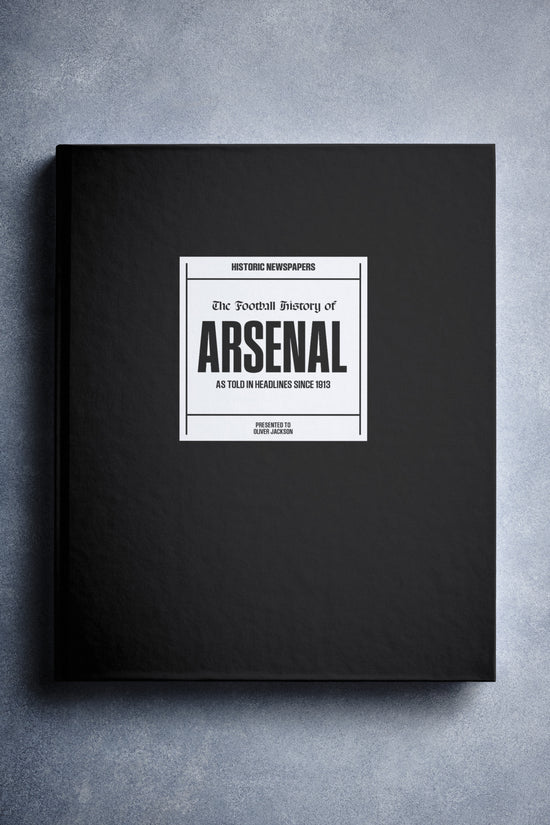 The Football History of Arsenal Book | Historic Newspapers