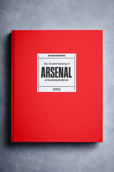 The Football History of Arsenal Book | Historic Newspapers