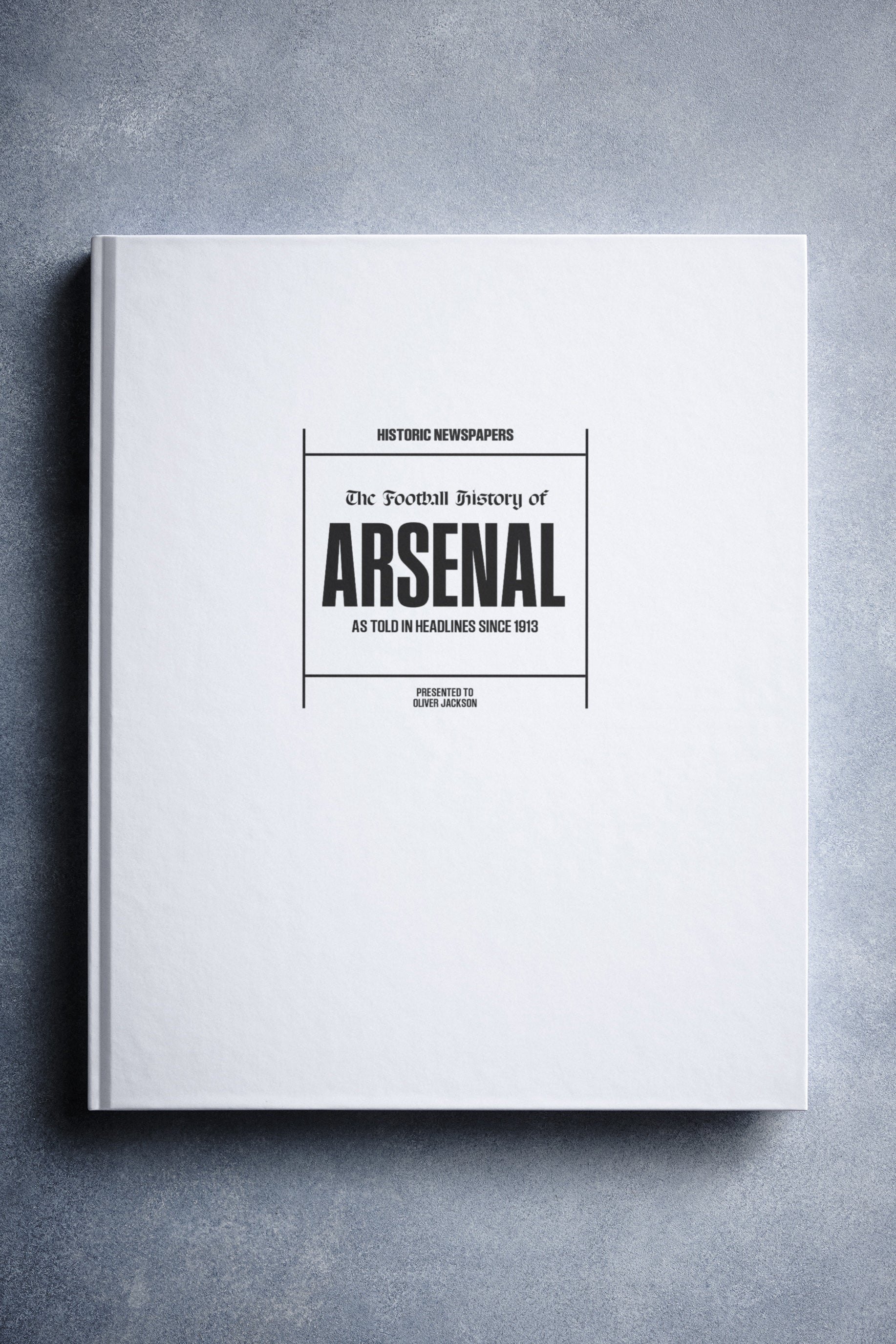 The Football History of Arsenal Book | Historic Newspapers