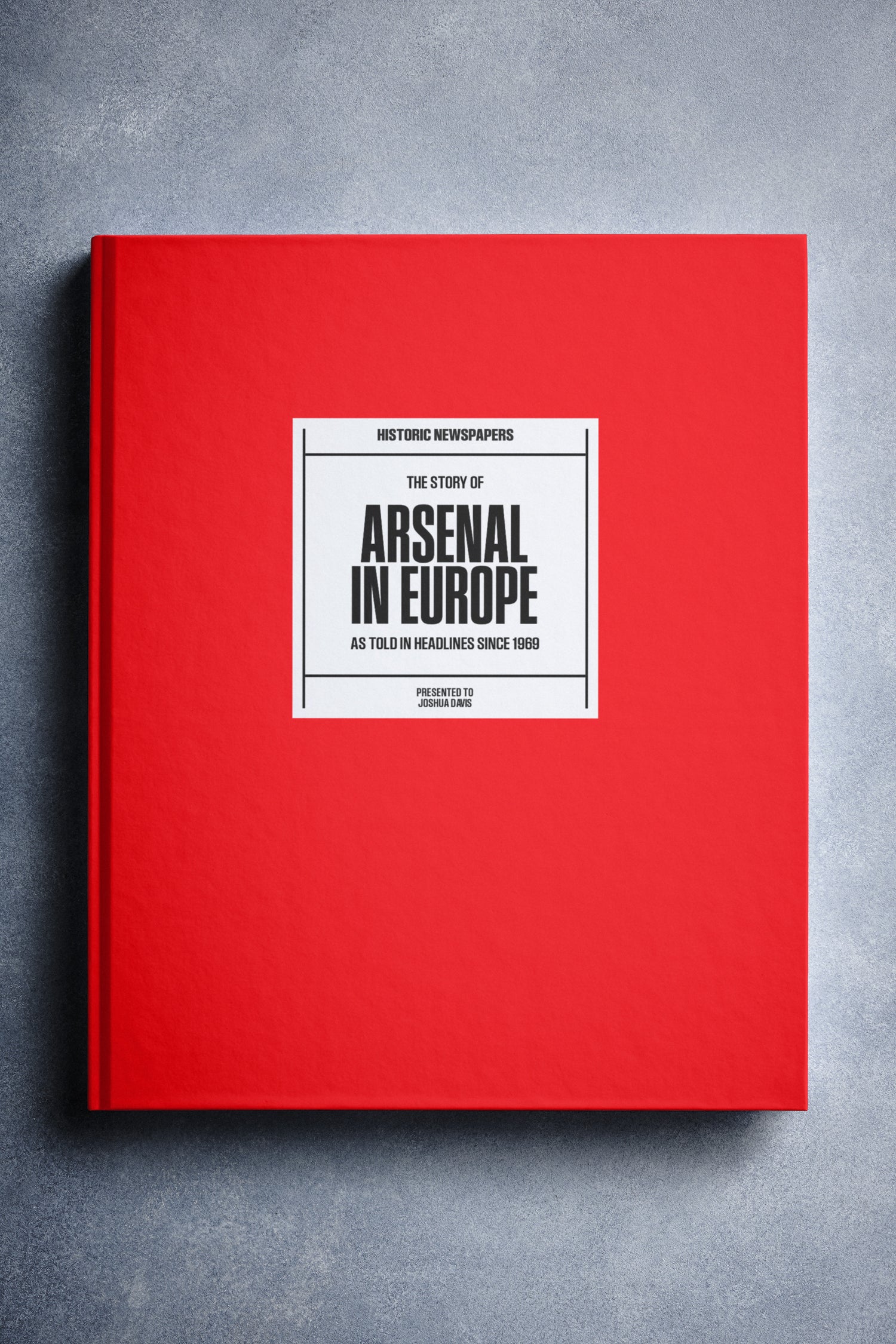 Arsenal in Europe Story Book | Historic Newspapers