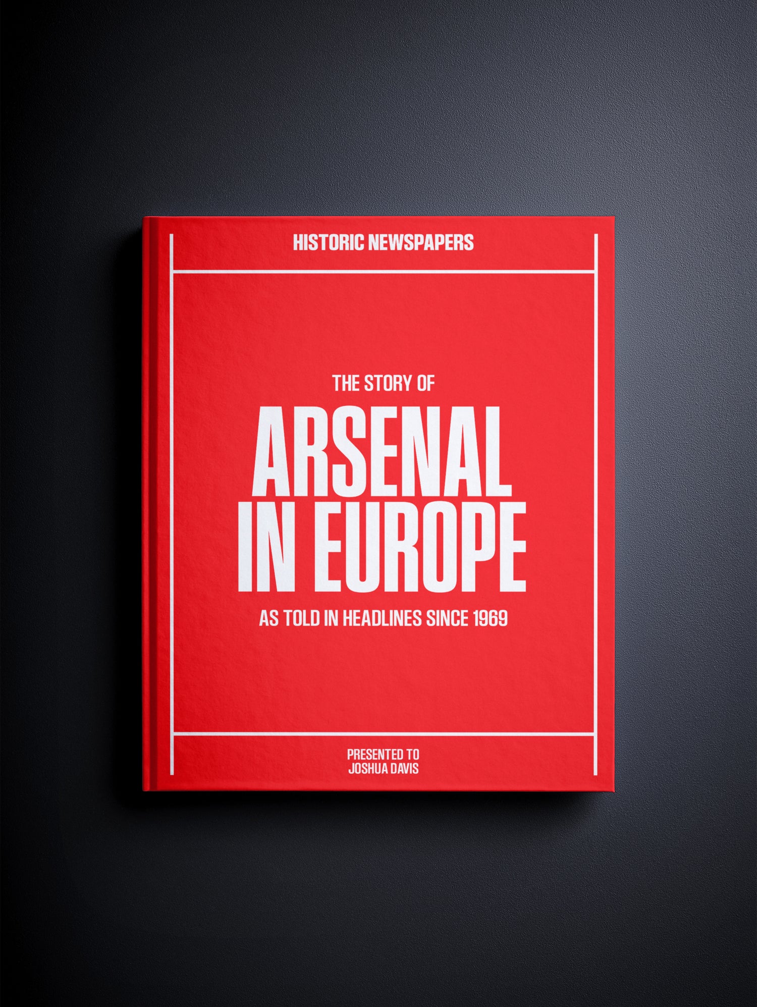 Arsenal Gifts: Football History Books | Historic Newspapers