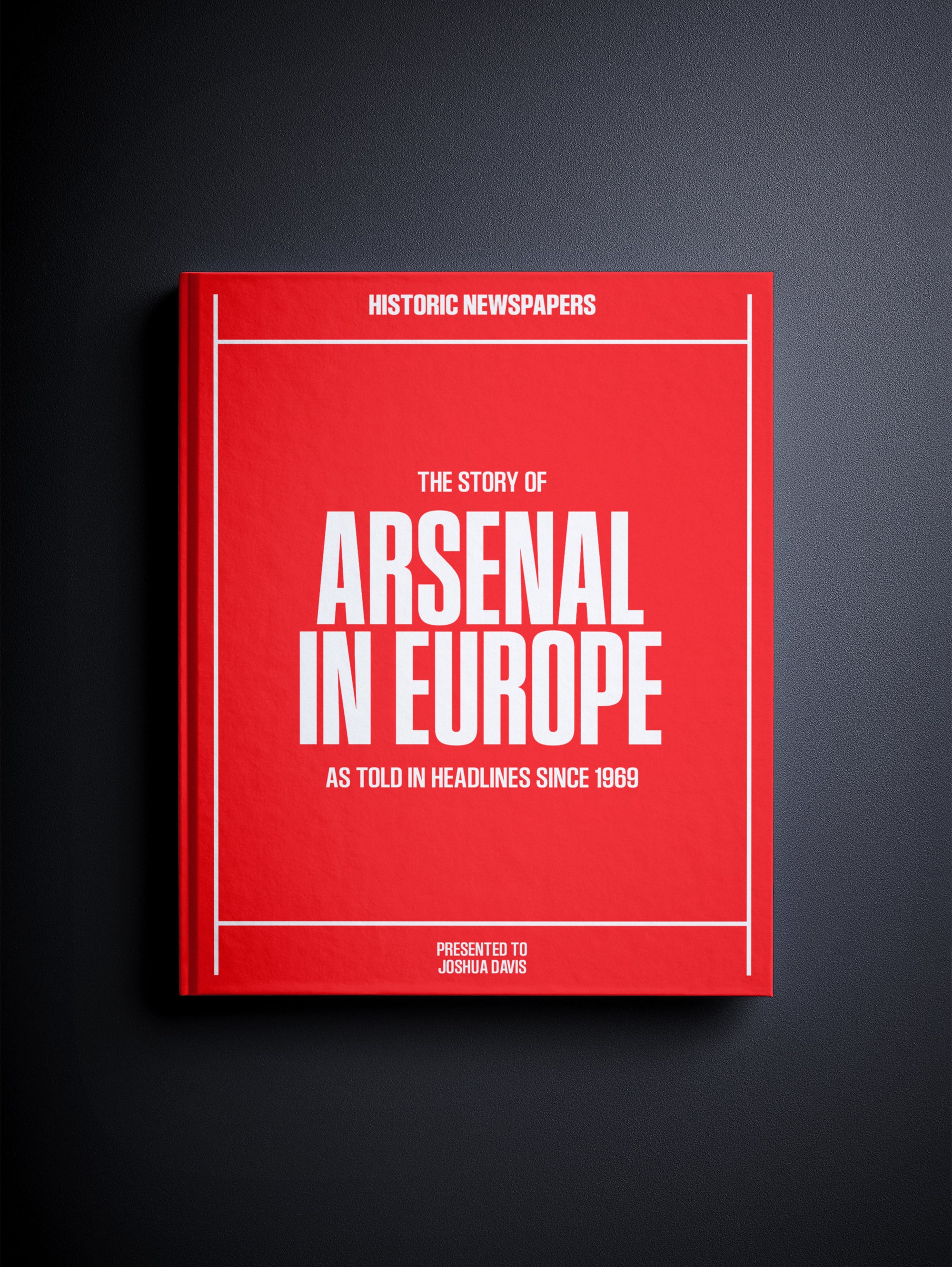 Arsenal Gifts: Football History Books | Historic Newspapers