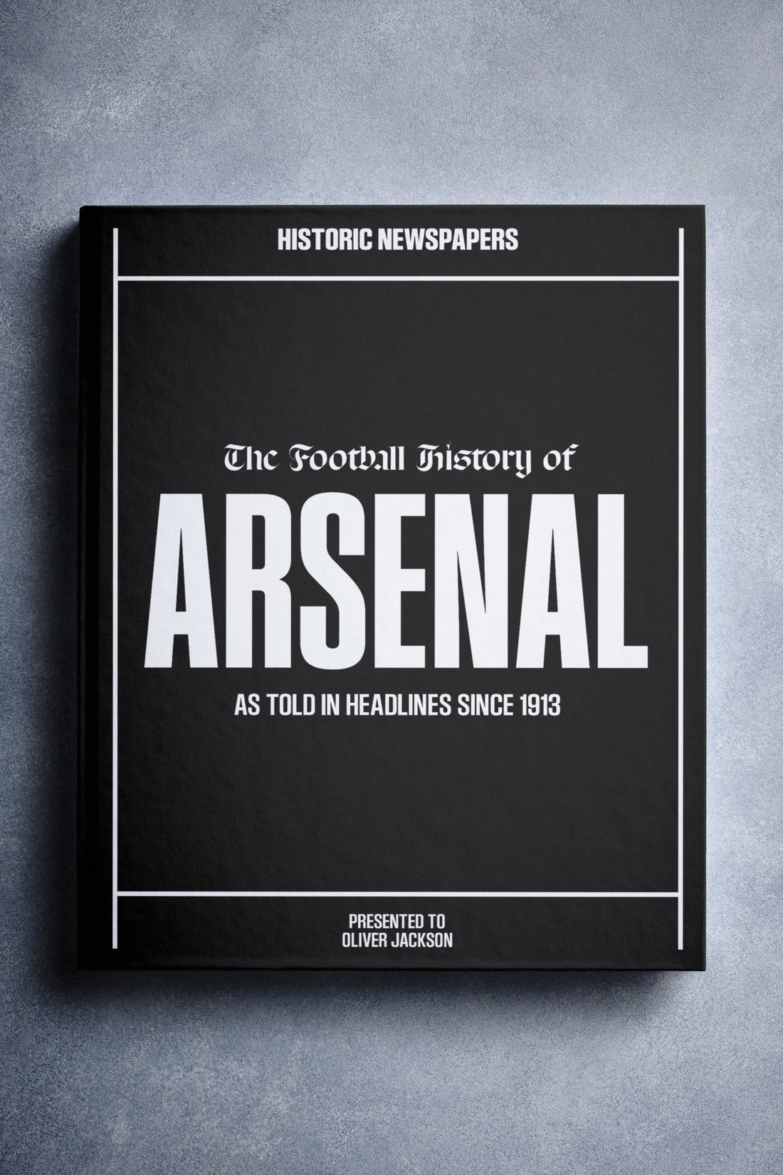 The Football History of Arsenal Book | Historic Newspapers