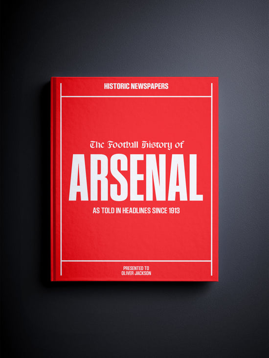 Arsenal Gifts: Football History Books | Historic Newspapers