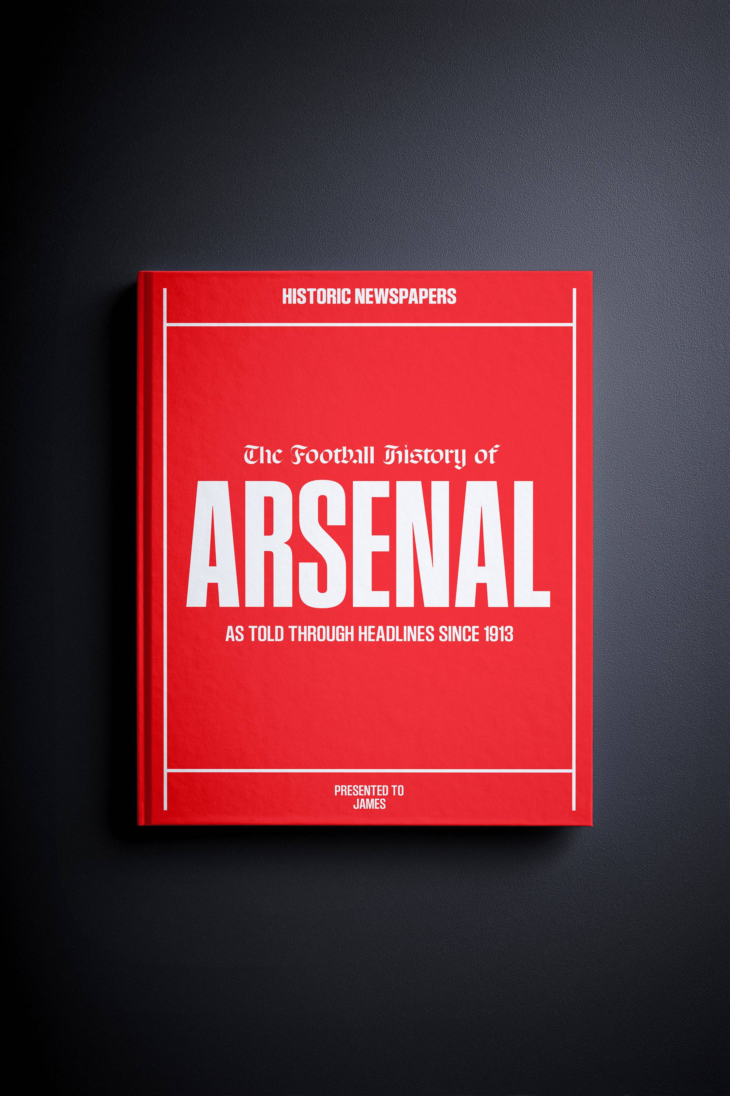 The Soccer History of Arsenal Book | Historic Newspapers