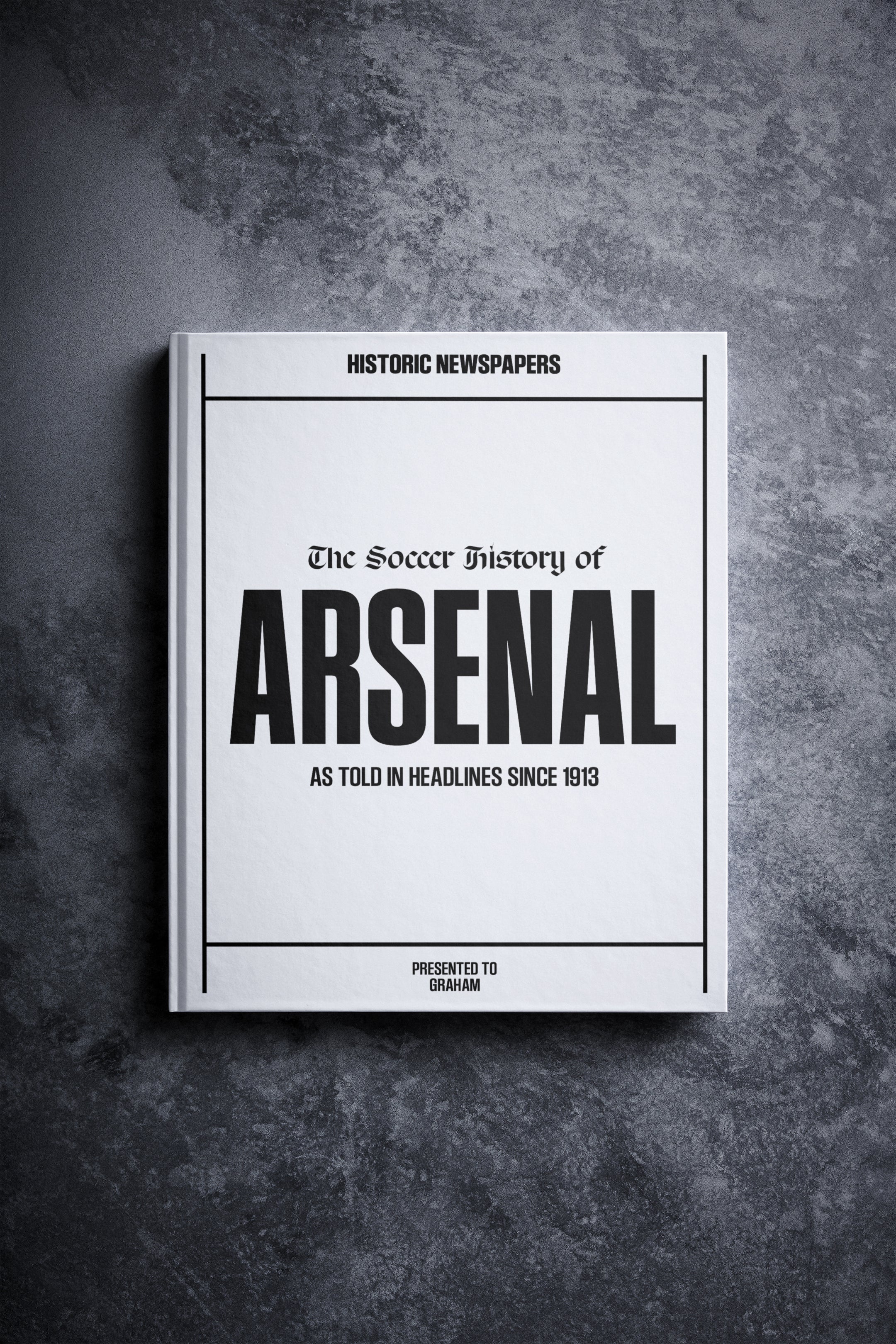 The Soccer History of Arsenal Book | Historic Newspapers
