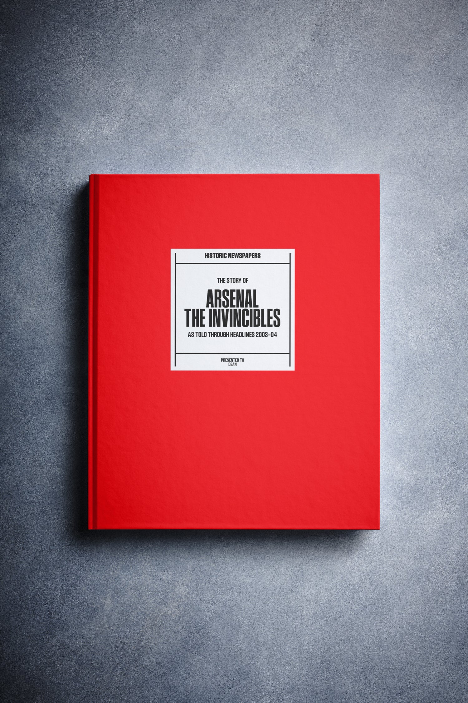Arsenal Invincibles Story Book | Historic Newspapers