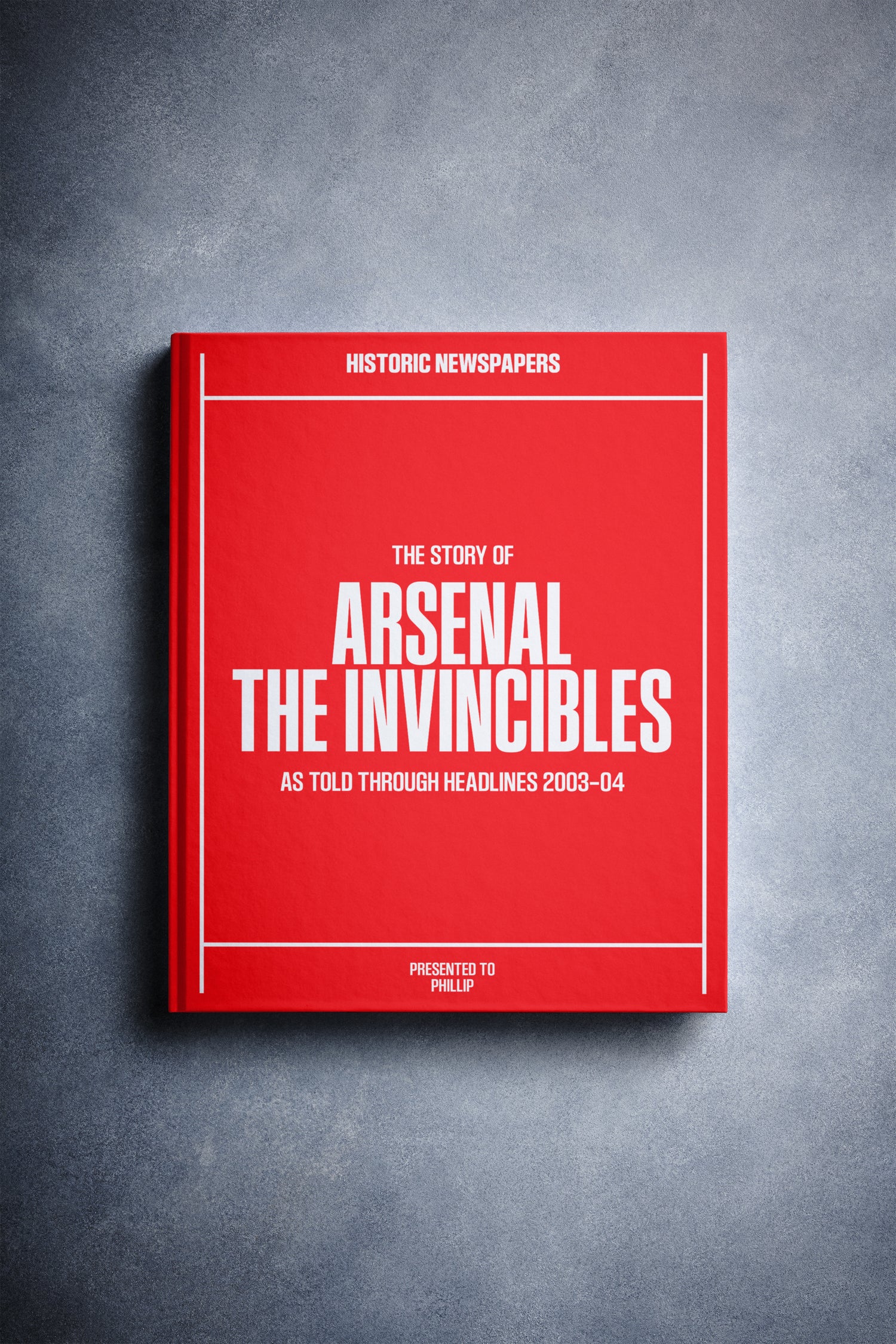 Arsenal Invincibles Story Book | Historic Newspapers