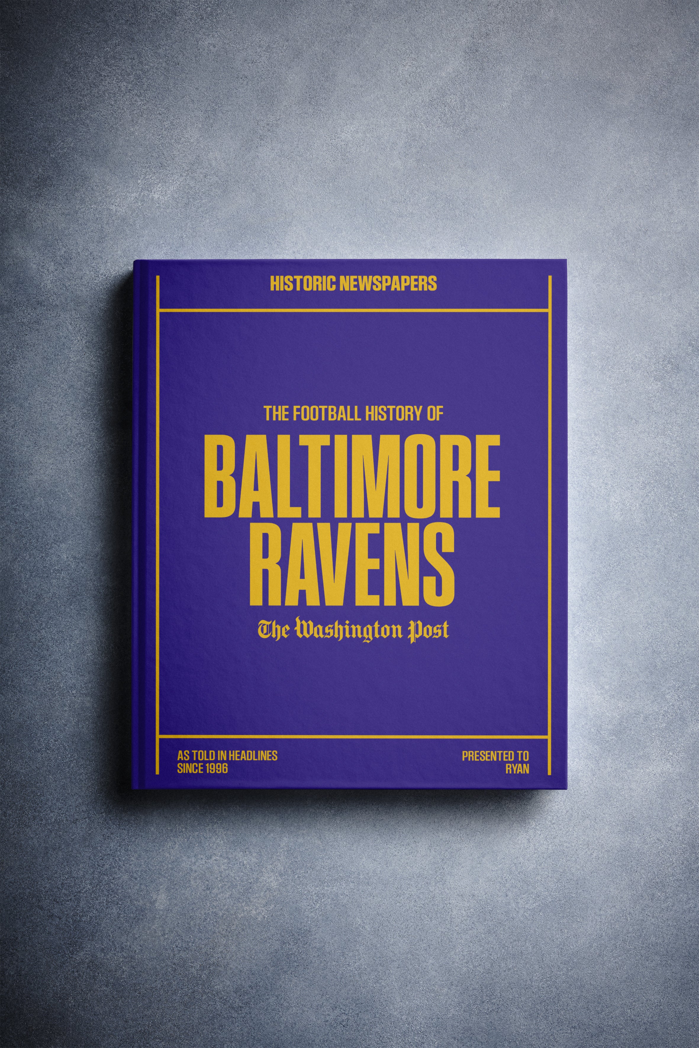 Baltimore Ravens Gifts Football History Book Baltimore Ravens Gifts Football History Book
