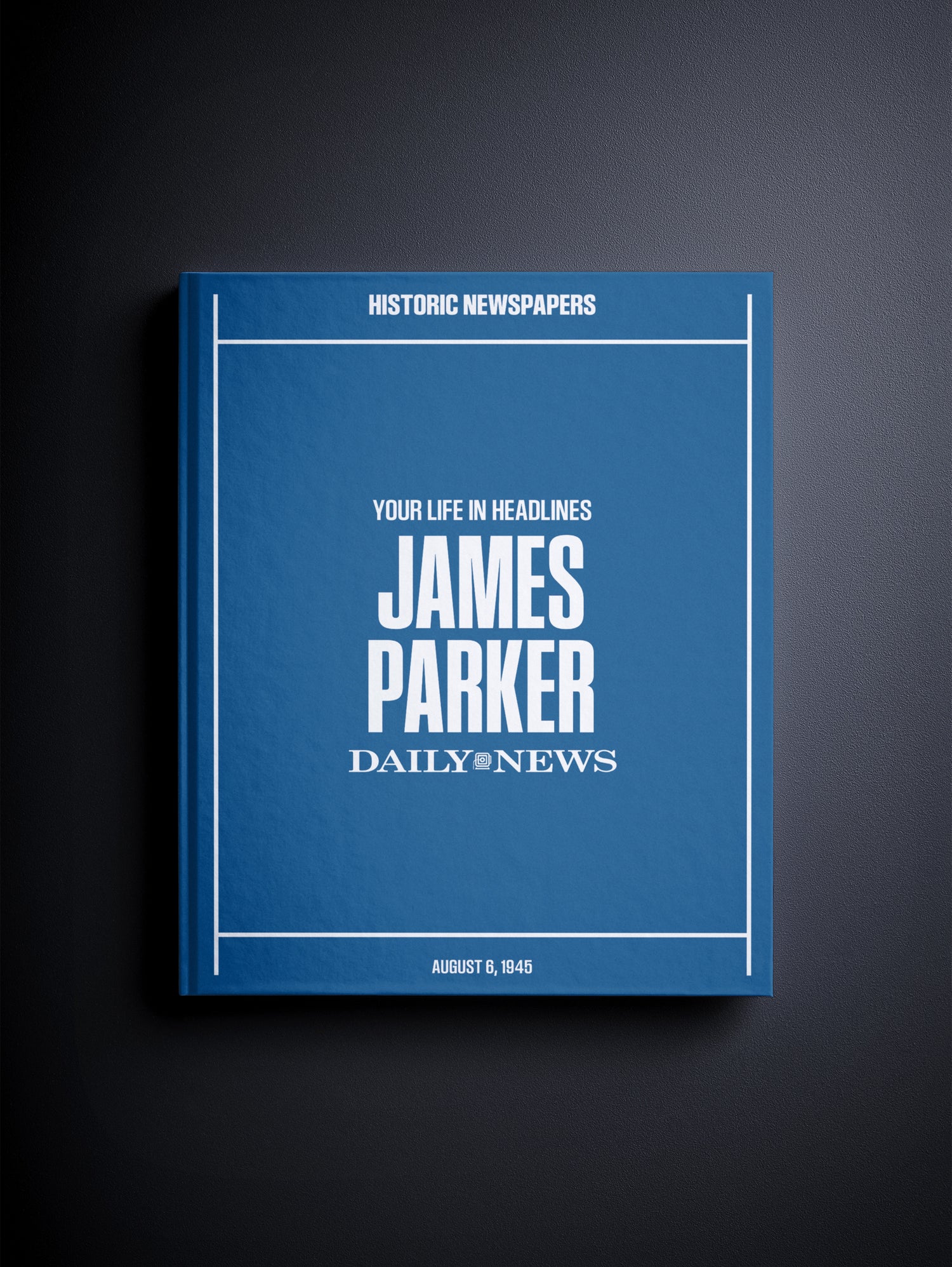 View product - Personalised Birthday Newspaper Book New York Daily News ...