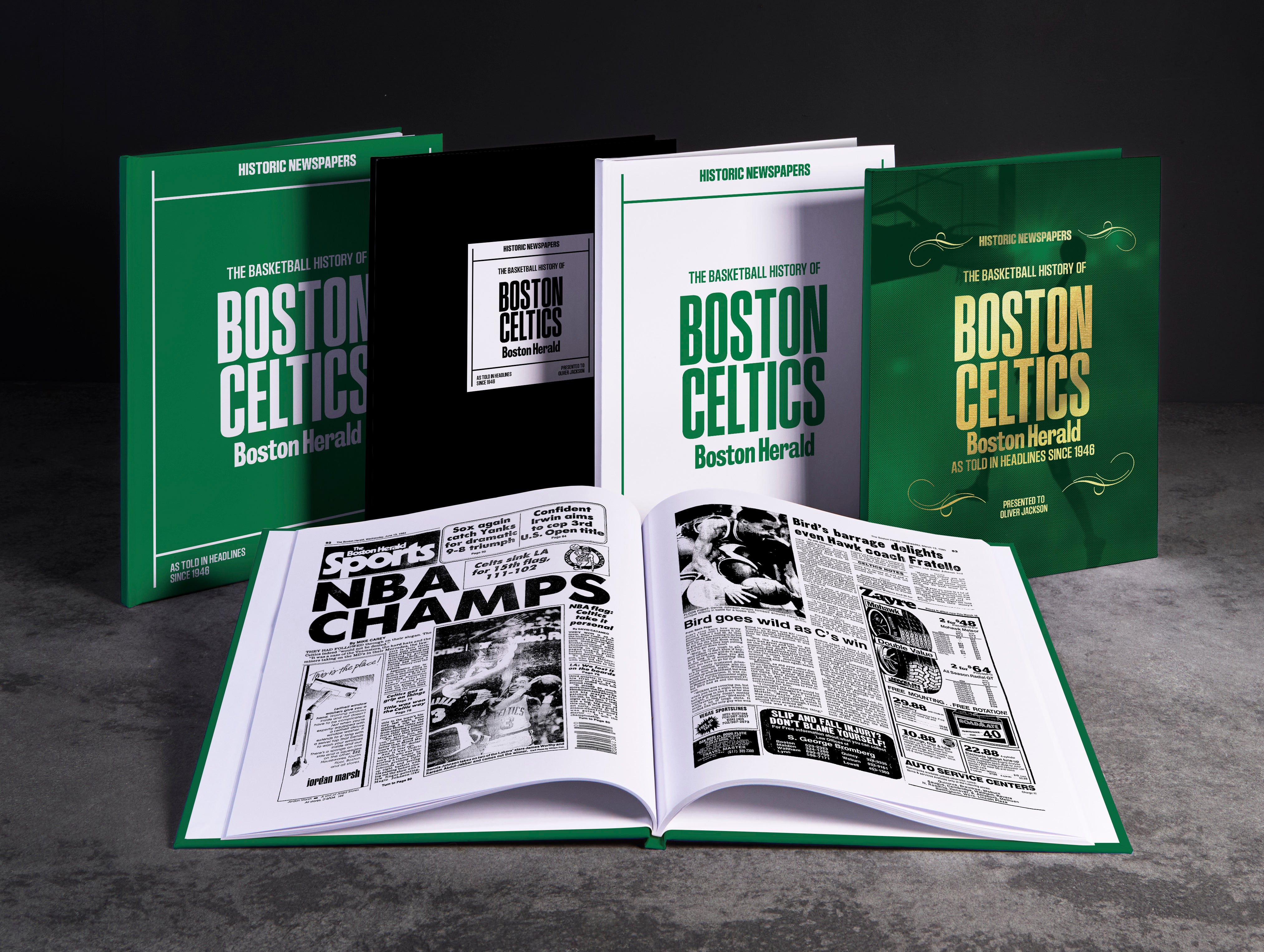 Boston Celtics Basketball History Book | Historic Newspapers