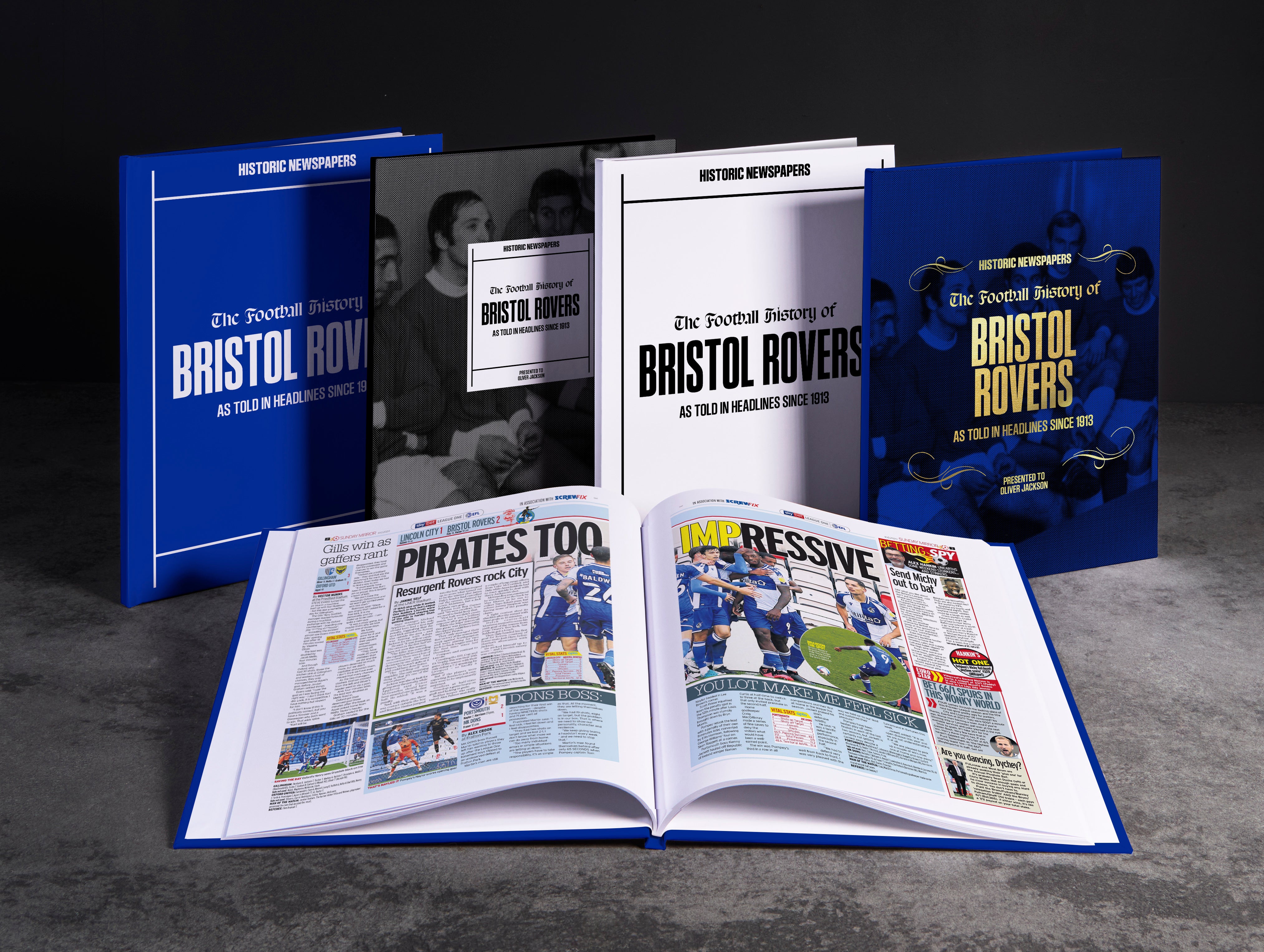 Bristol Rovers Football History Book | Historic Newspapers