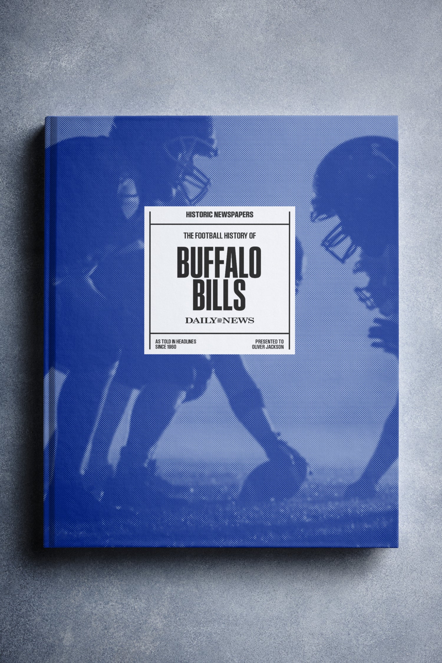 Buffalo Bills Gifts - Football History Book