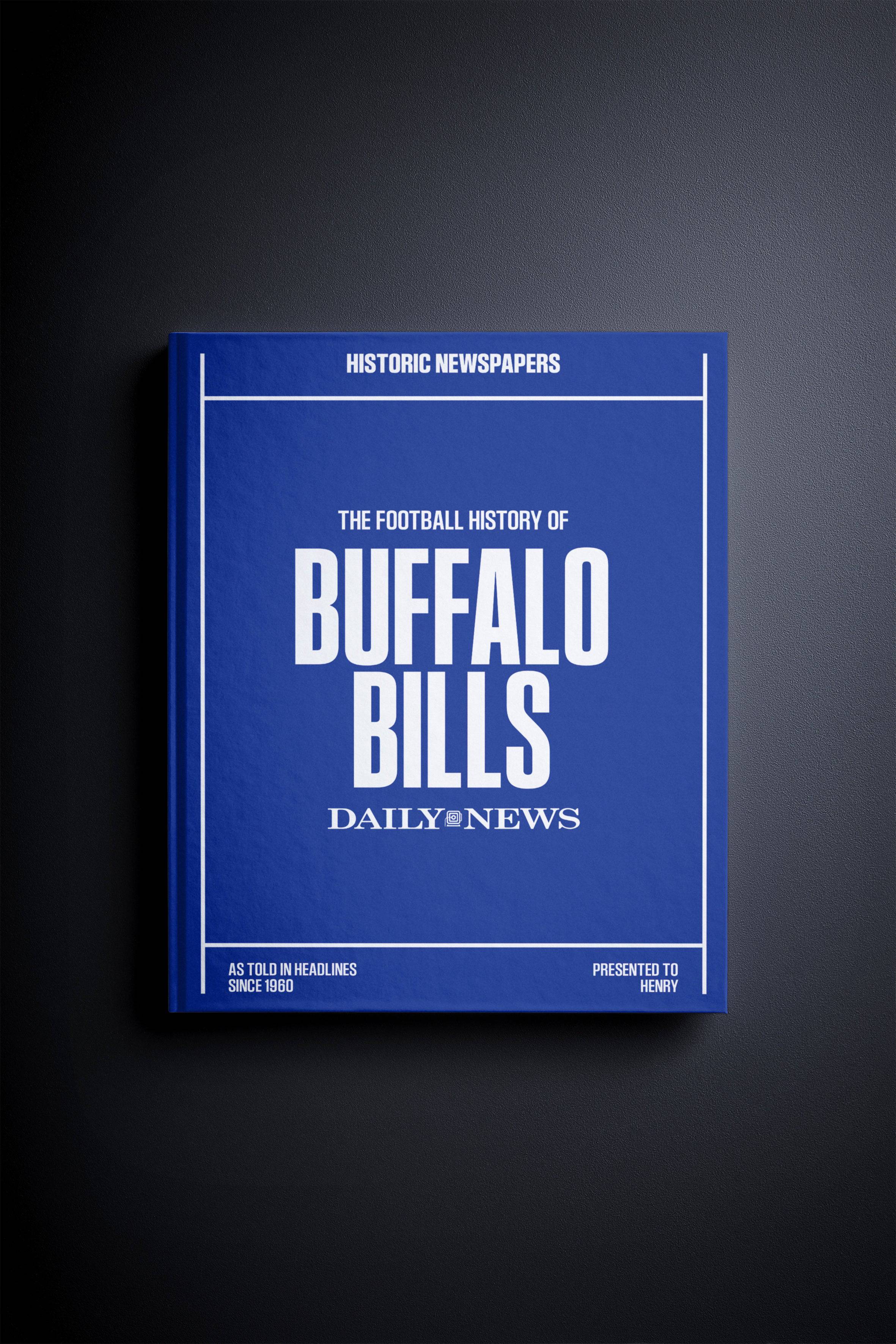 Buffalo Bills Gifts - Football History Book