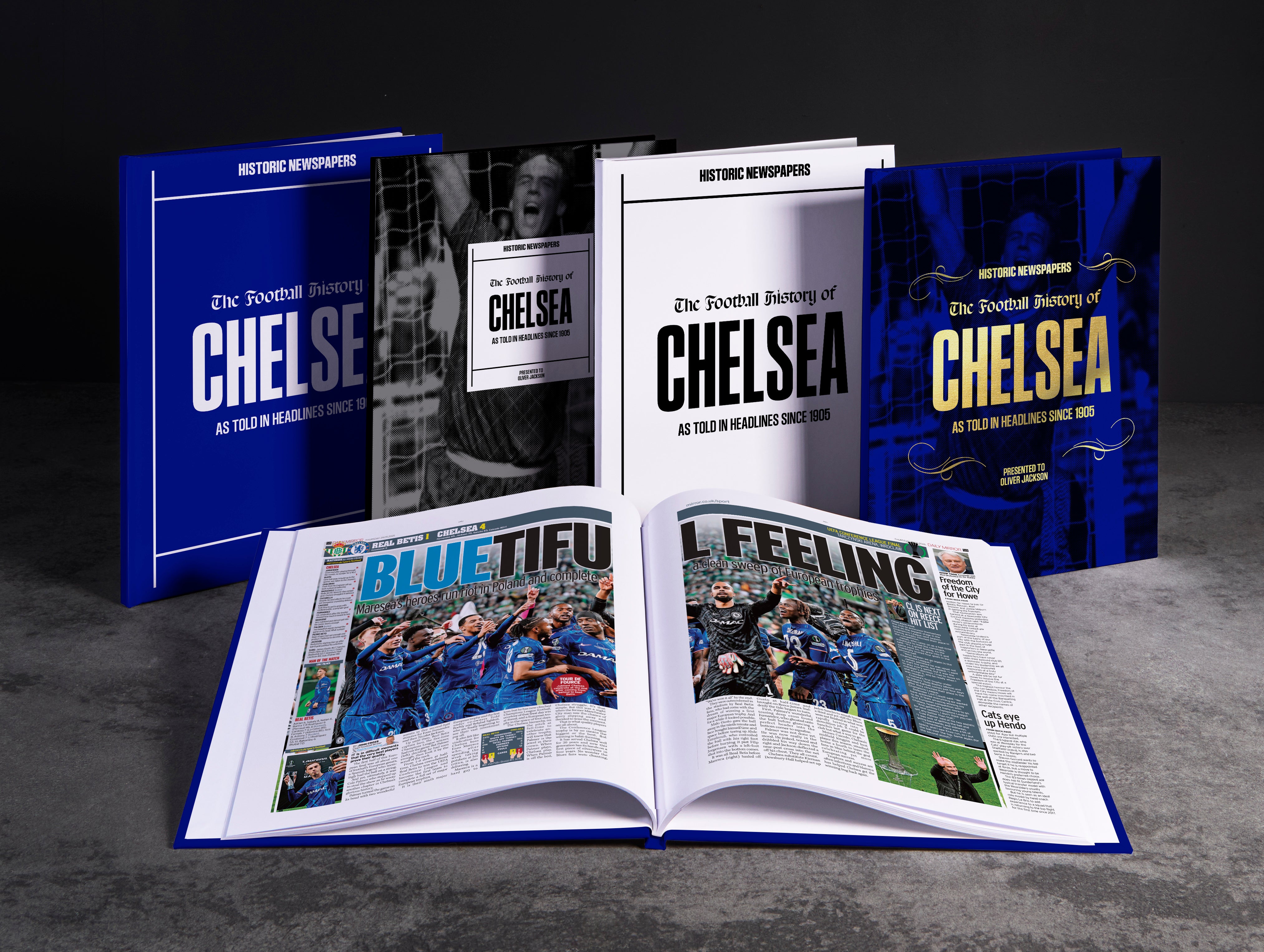 The Football History of Chelsea Book | Historic Newspapers
