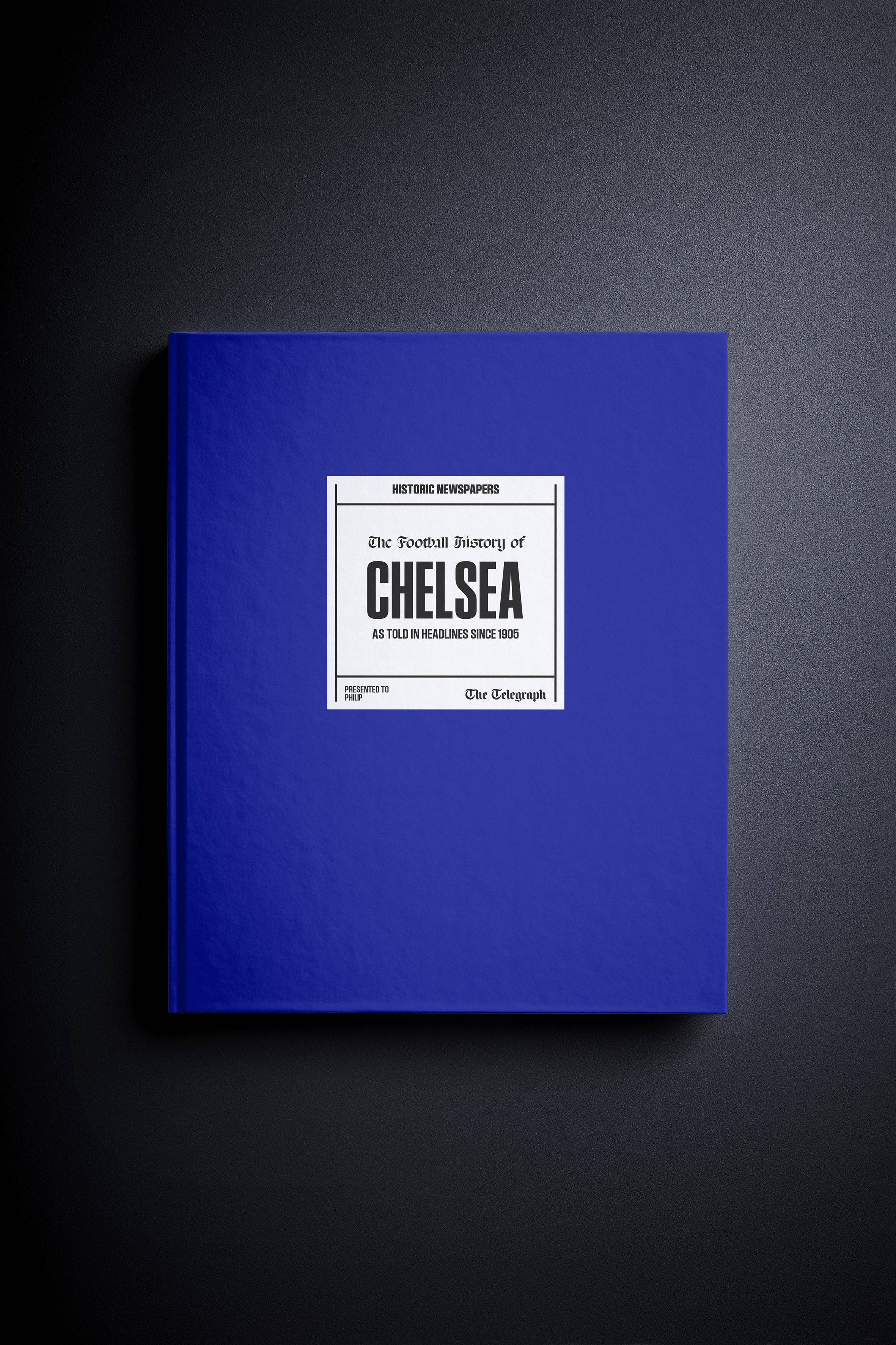 The Soccer History of Chelsea Telegraph Edition Book | Historic Newspapers