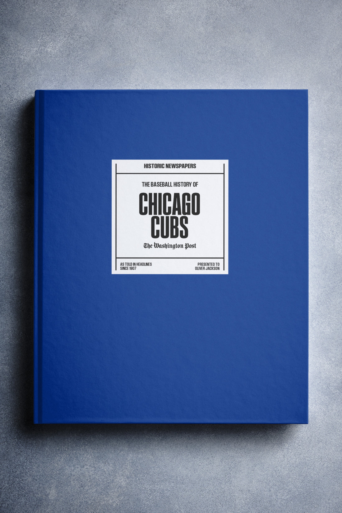 Chicago Cubs Gifts - The History Of Baseball Book