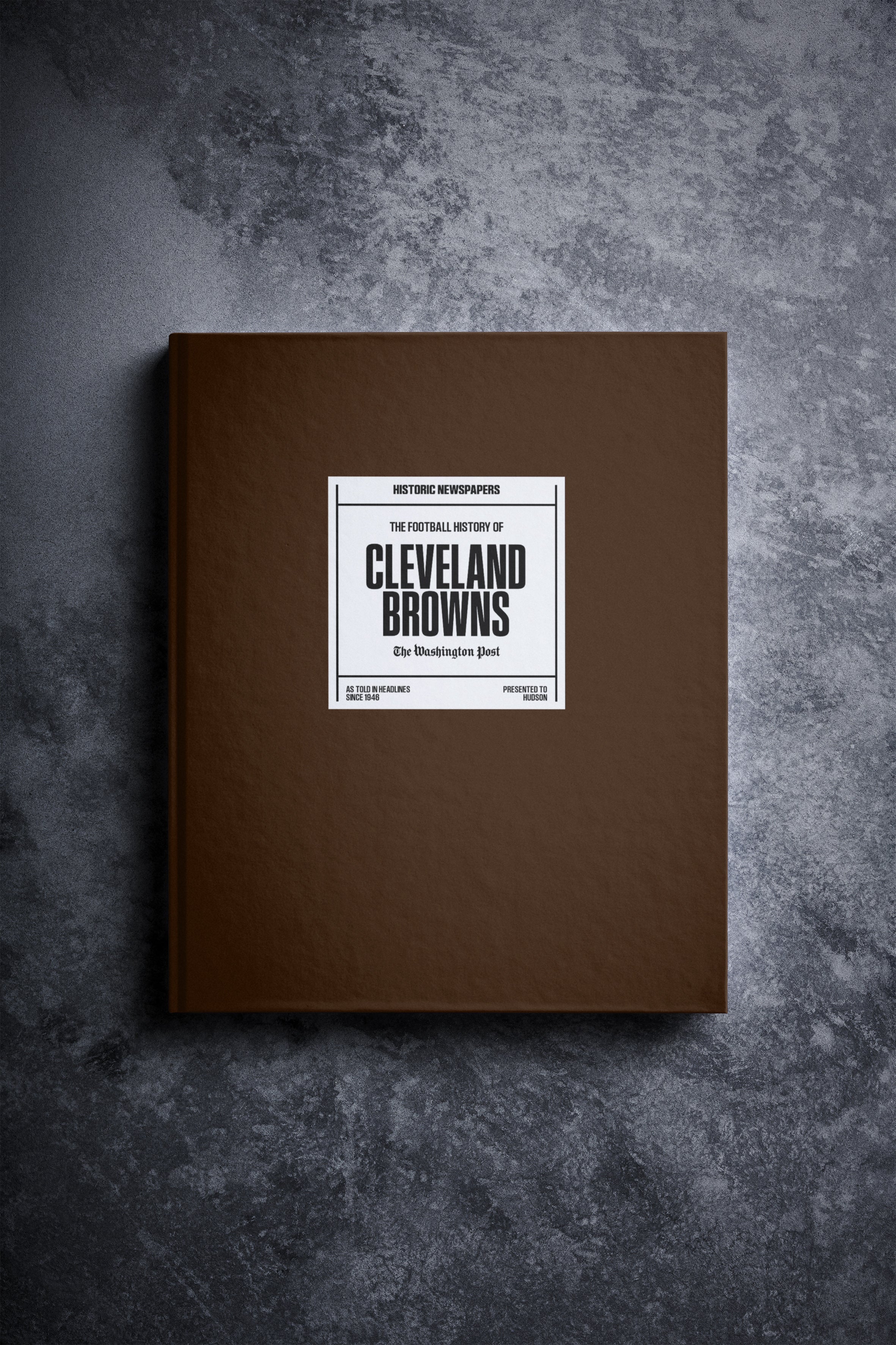Cleveland Browns Gifts - Football History Book