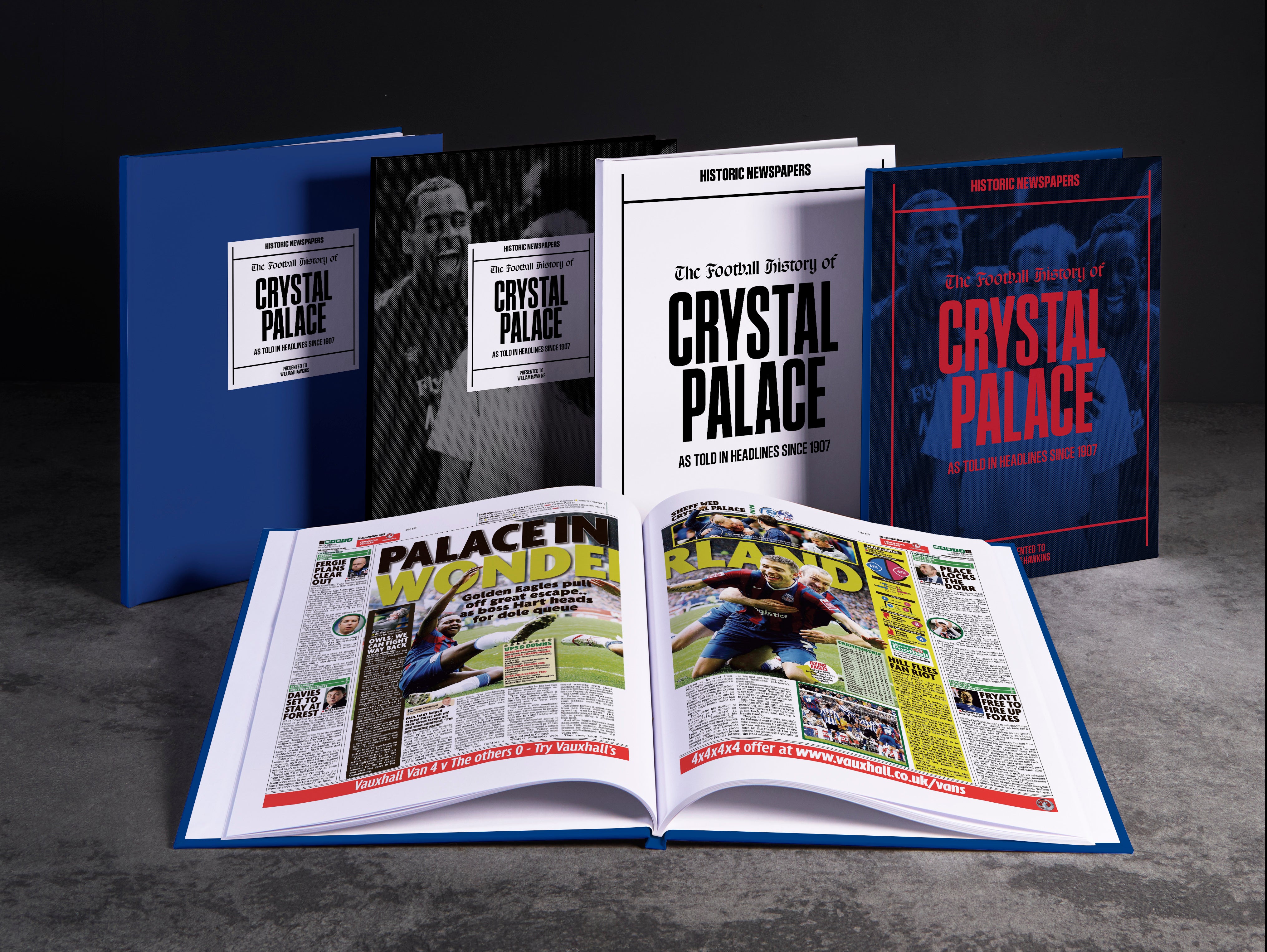 Crystal Palace Football History Book | Historic Newspapers
