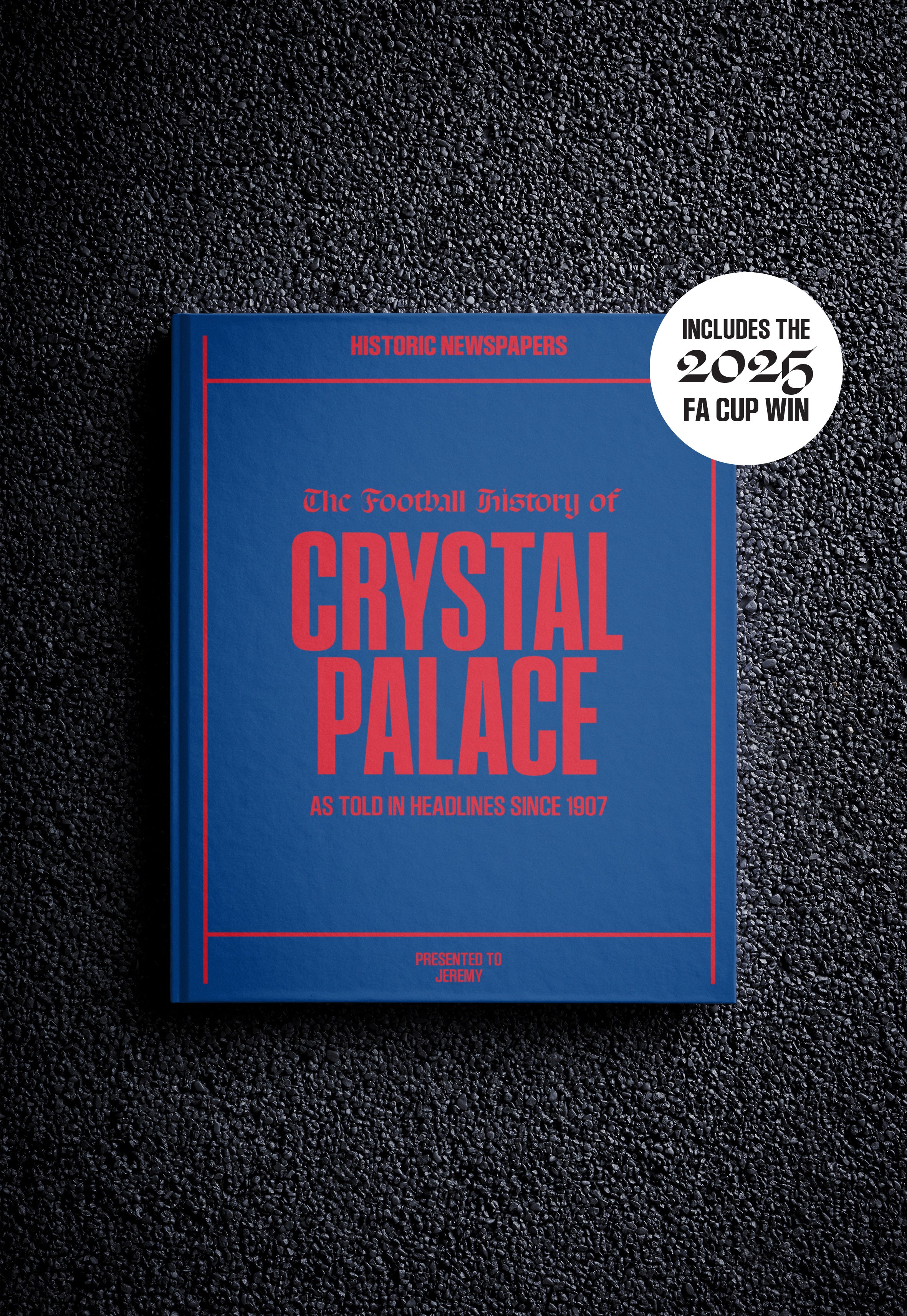 The Soccer History of Crystal Palace Book | Historic Newspapers