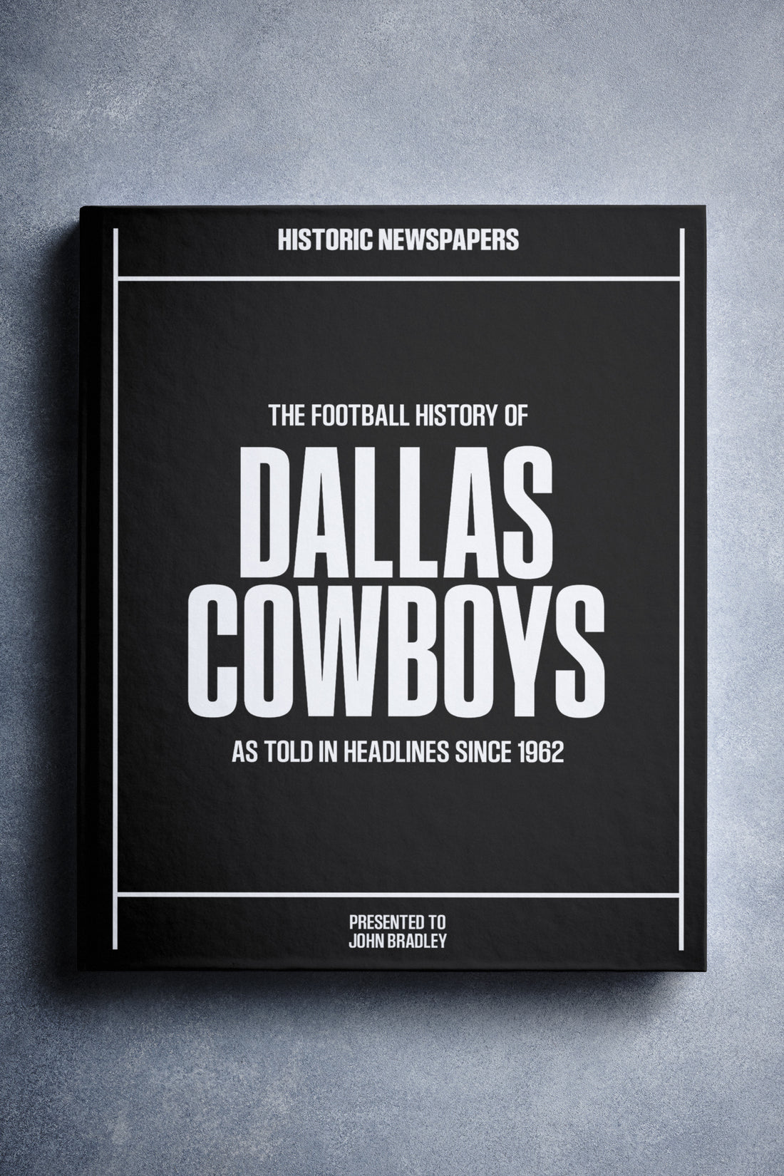 Dallas Cowboys Gifts - Football History Book