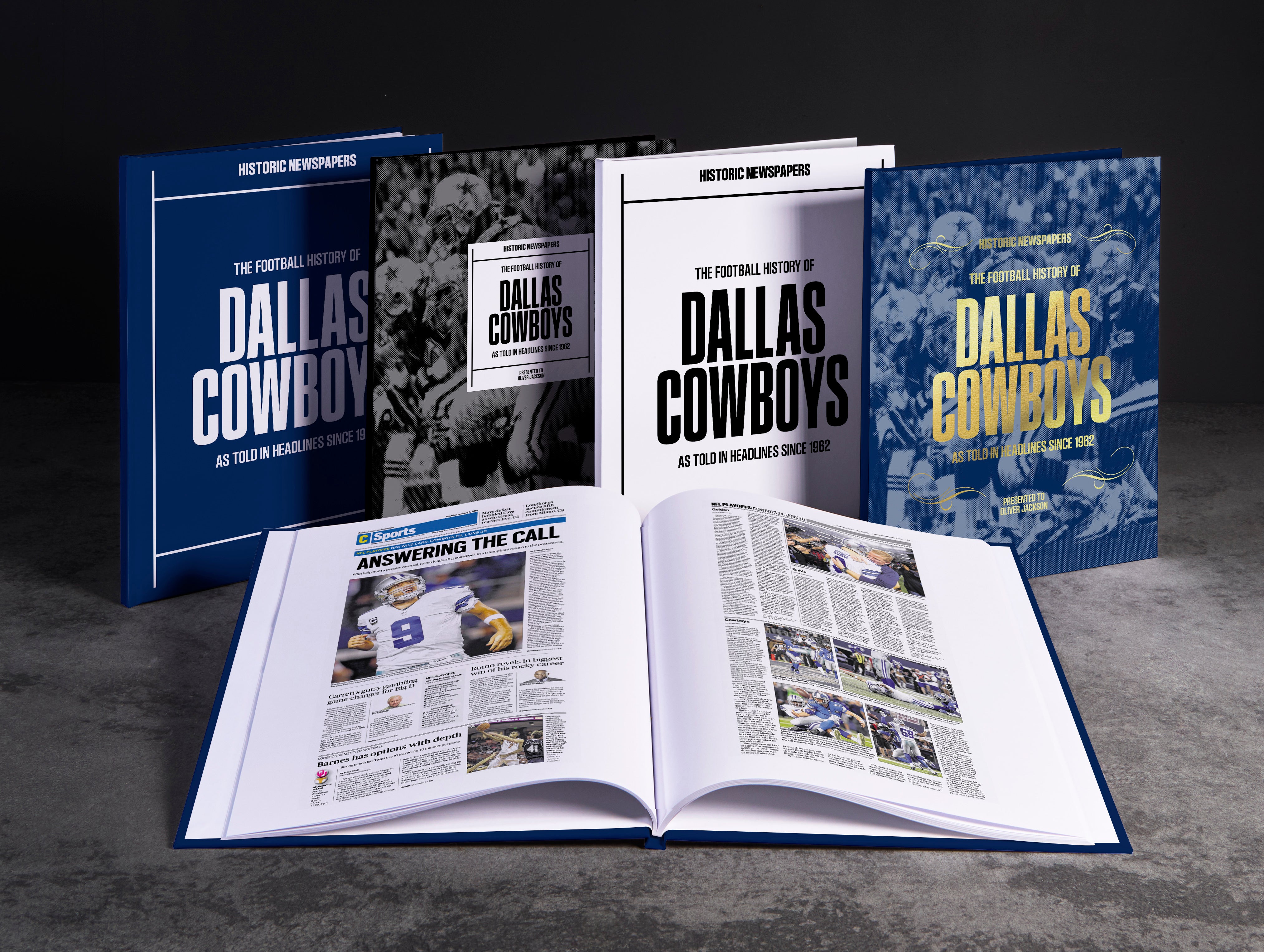 Dallas Cowboys Gifts - Football History Book