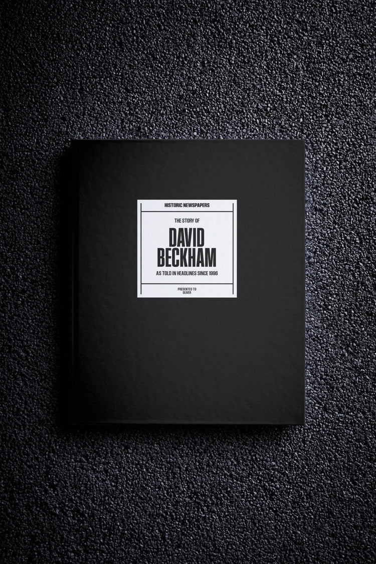 The Story of David Beckham Book | Historic Newspapers