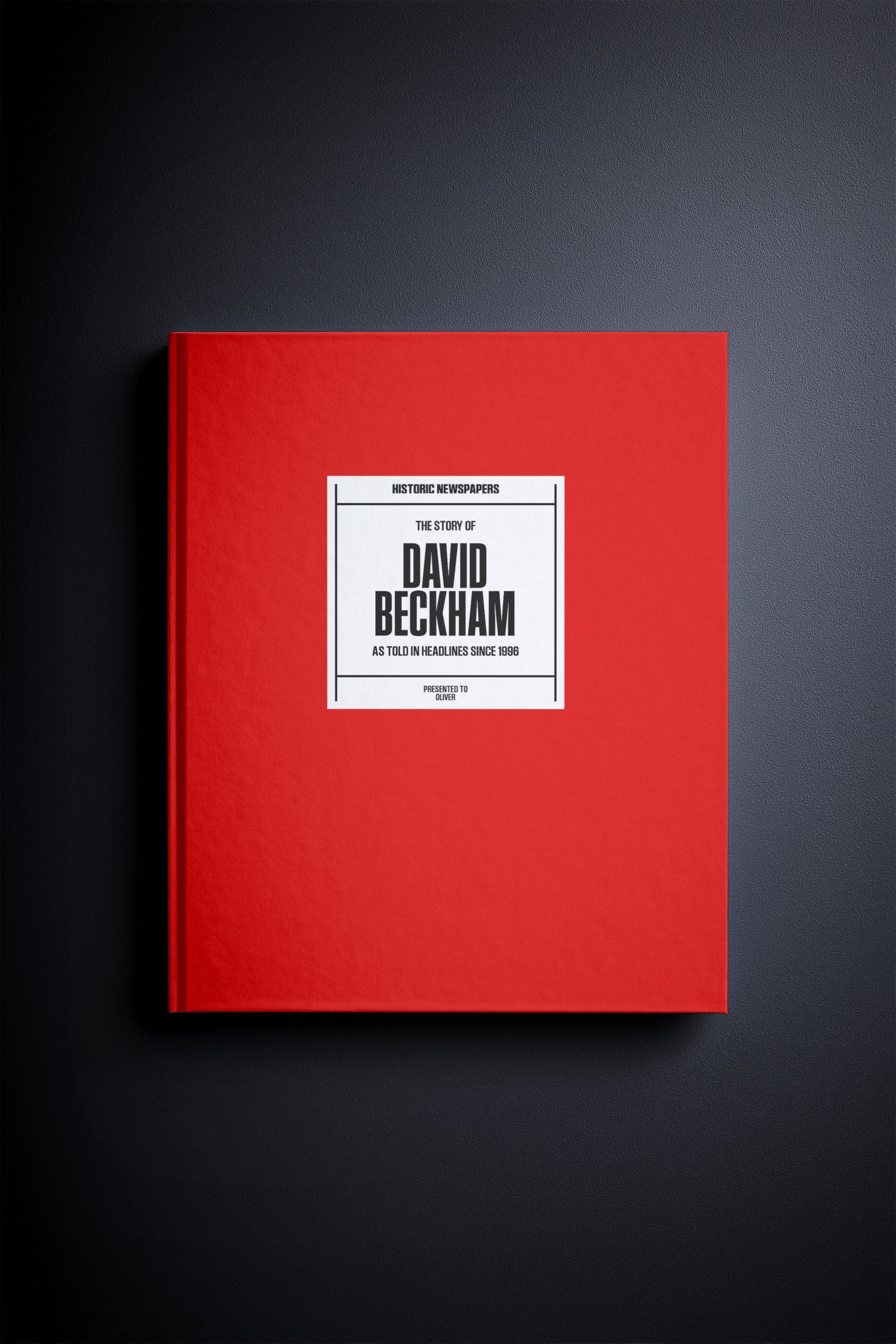 The Story of David Beckham Book | Historic Newspapers