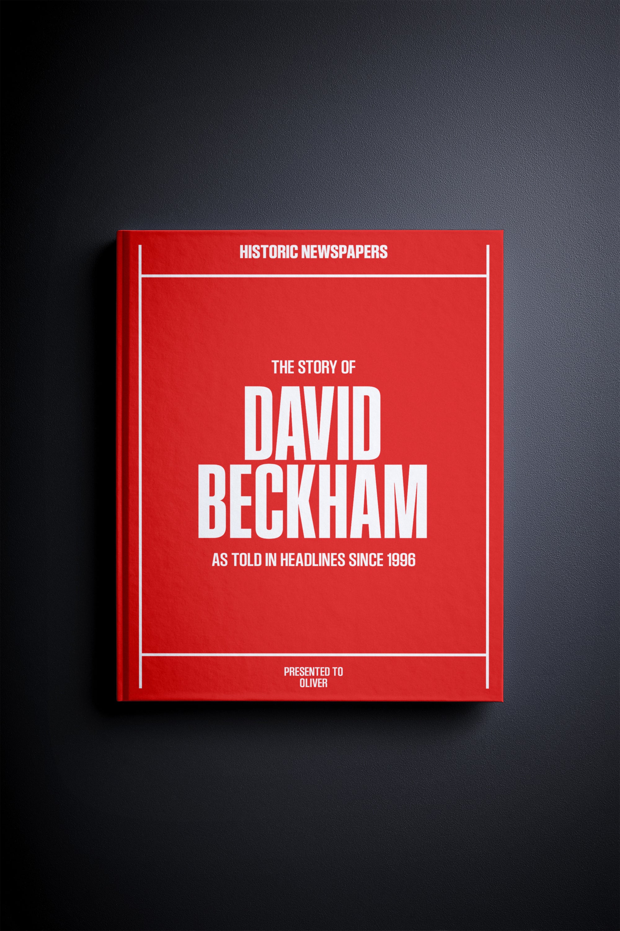 The Story of David Beckham Book | Historic Newspapers