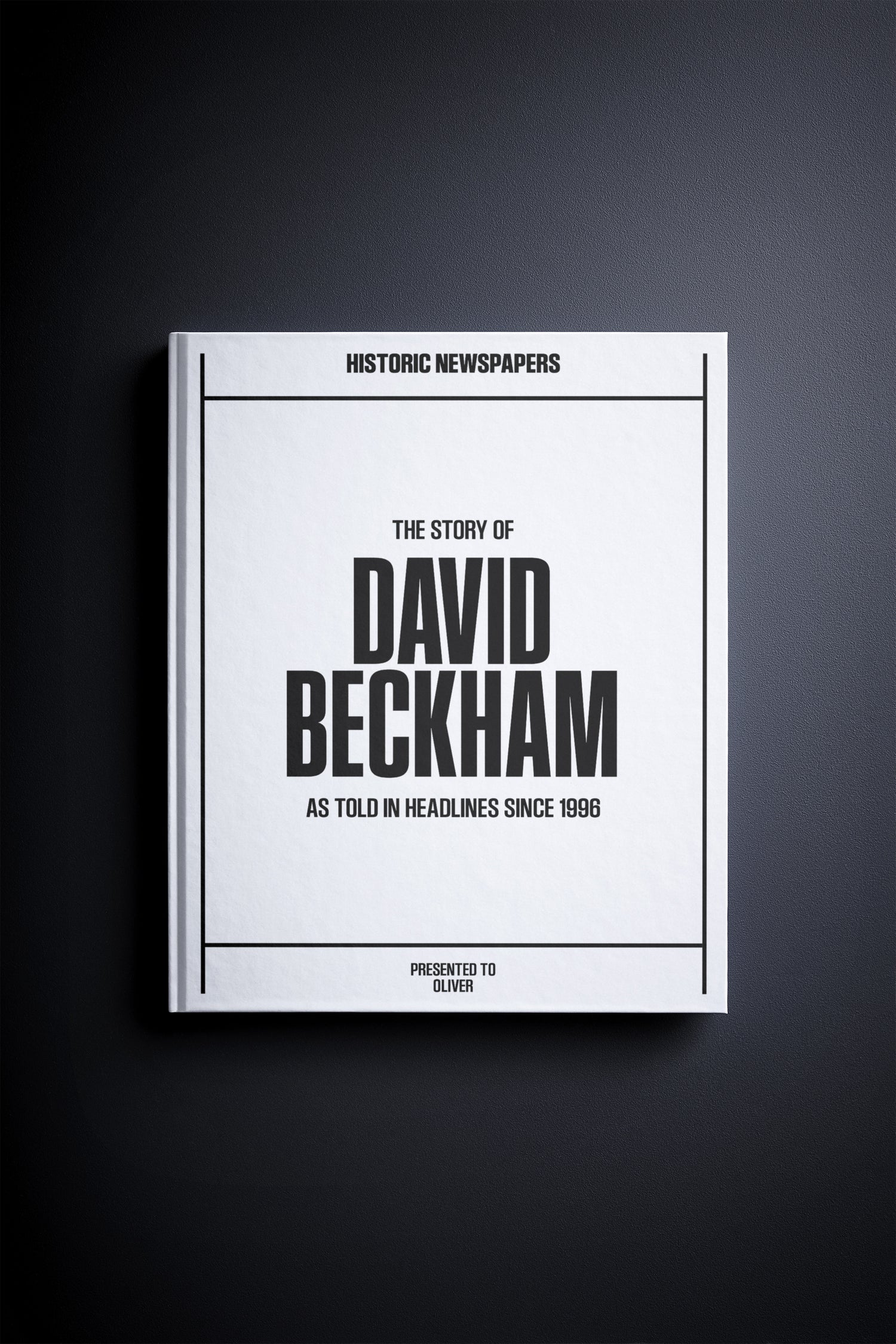 The Story of David Beckham Book | Historic Newspapers