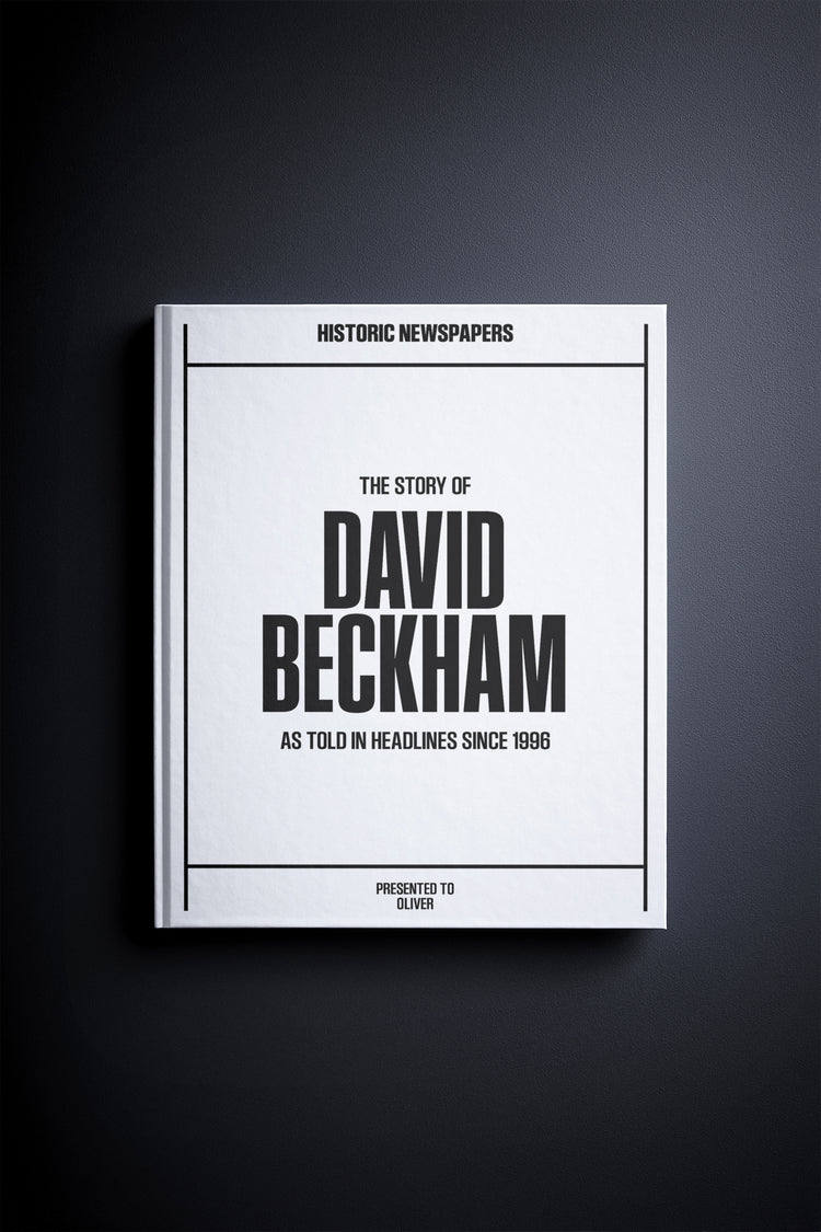The Story of David Beckham Book | Historic Newspapers