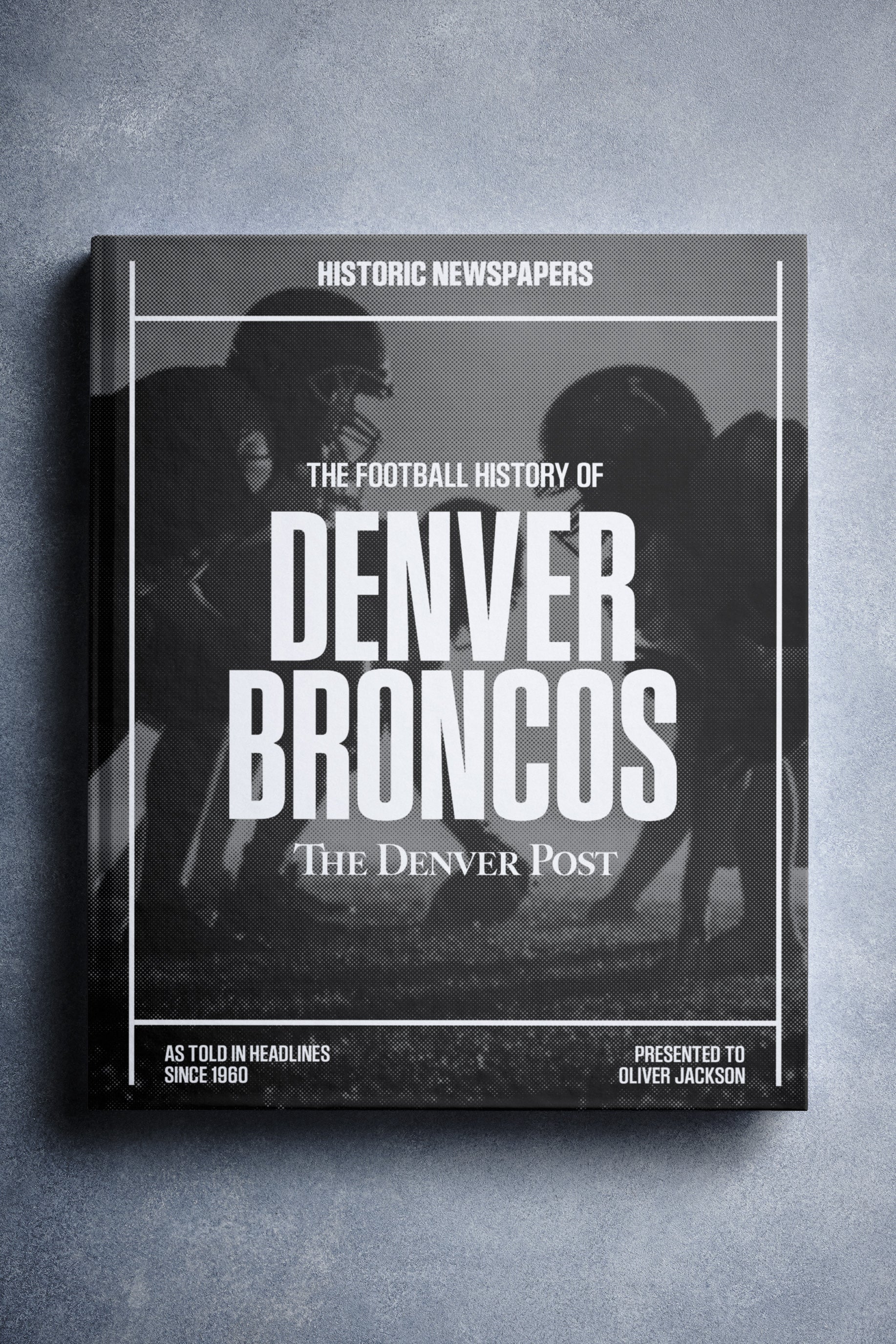 Denver Broncos Gifts - Football History Book