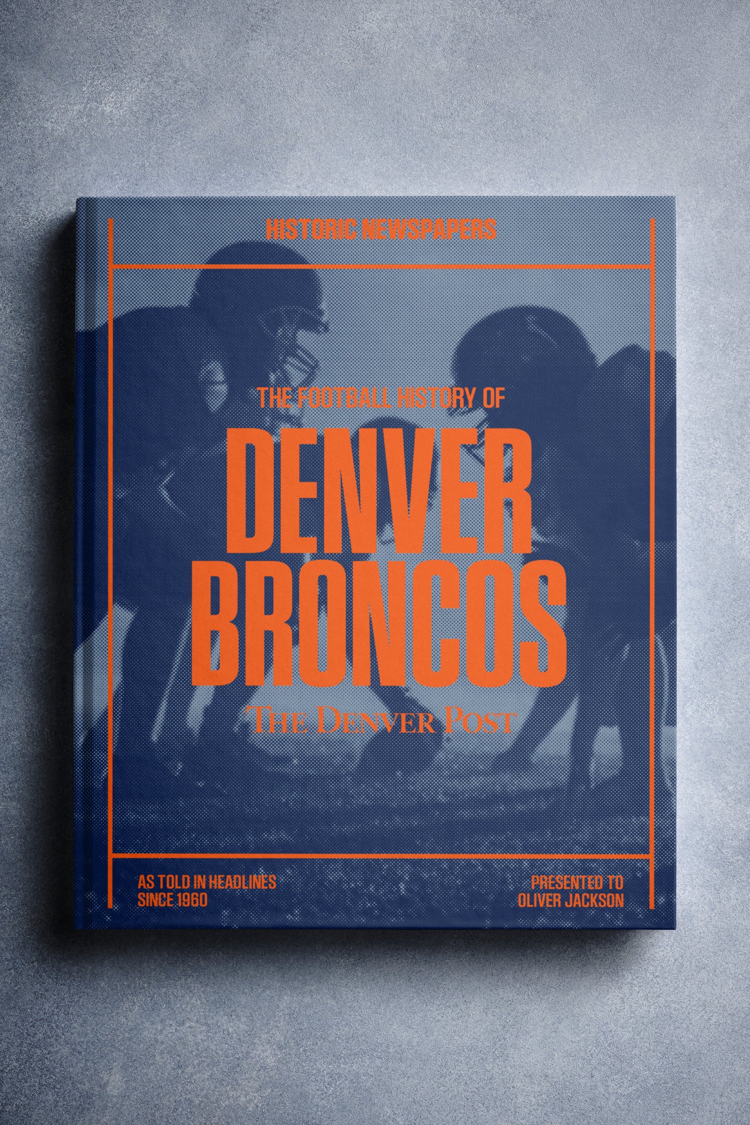Denver Broncos Gifts - Football History Book