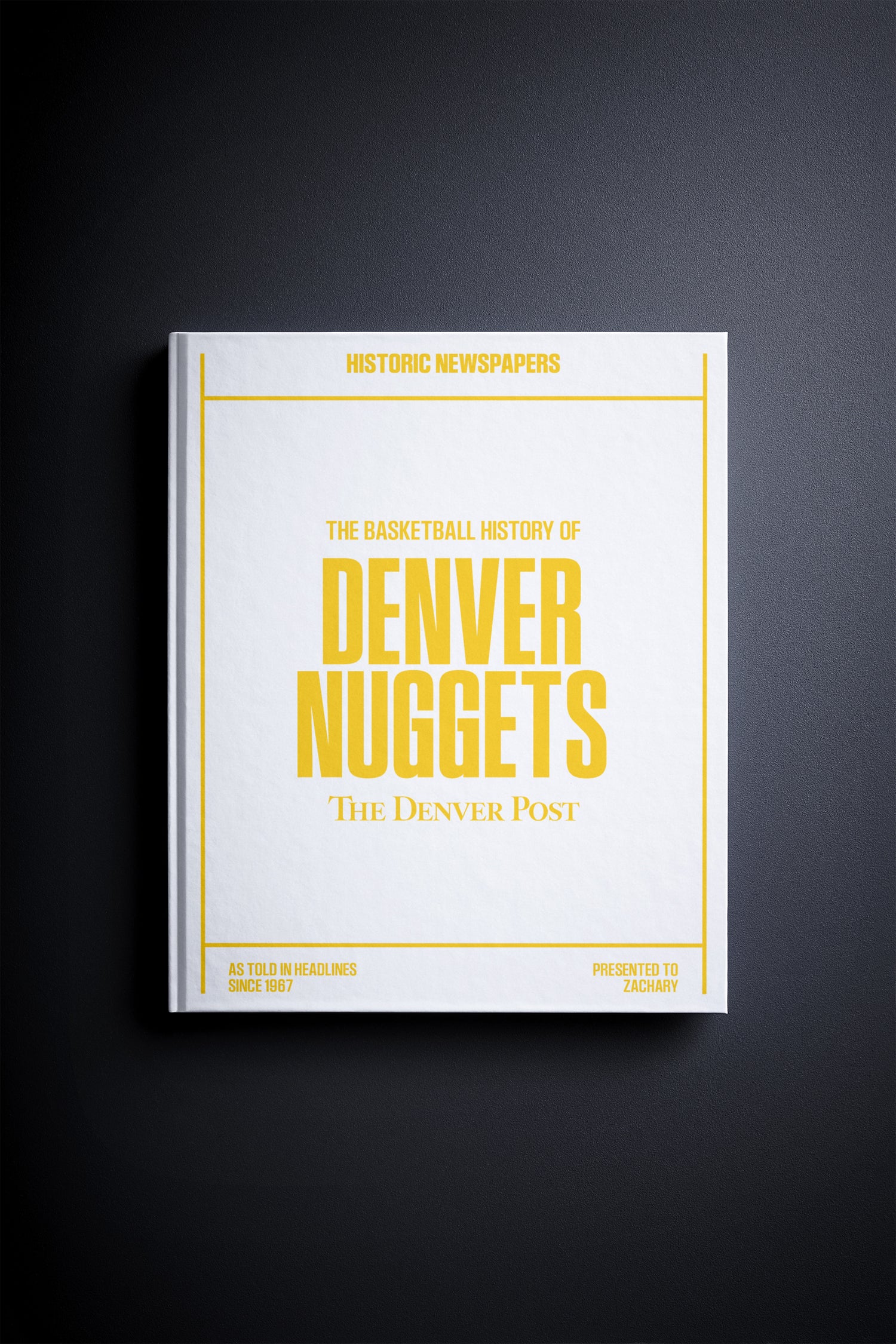 Denver Nuggets Gifts - The History of Basketball Books