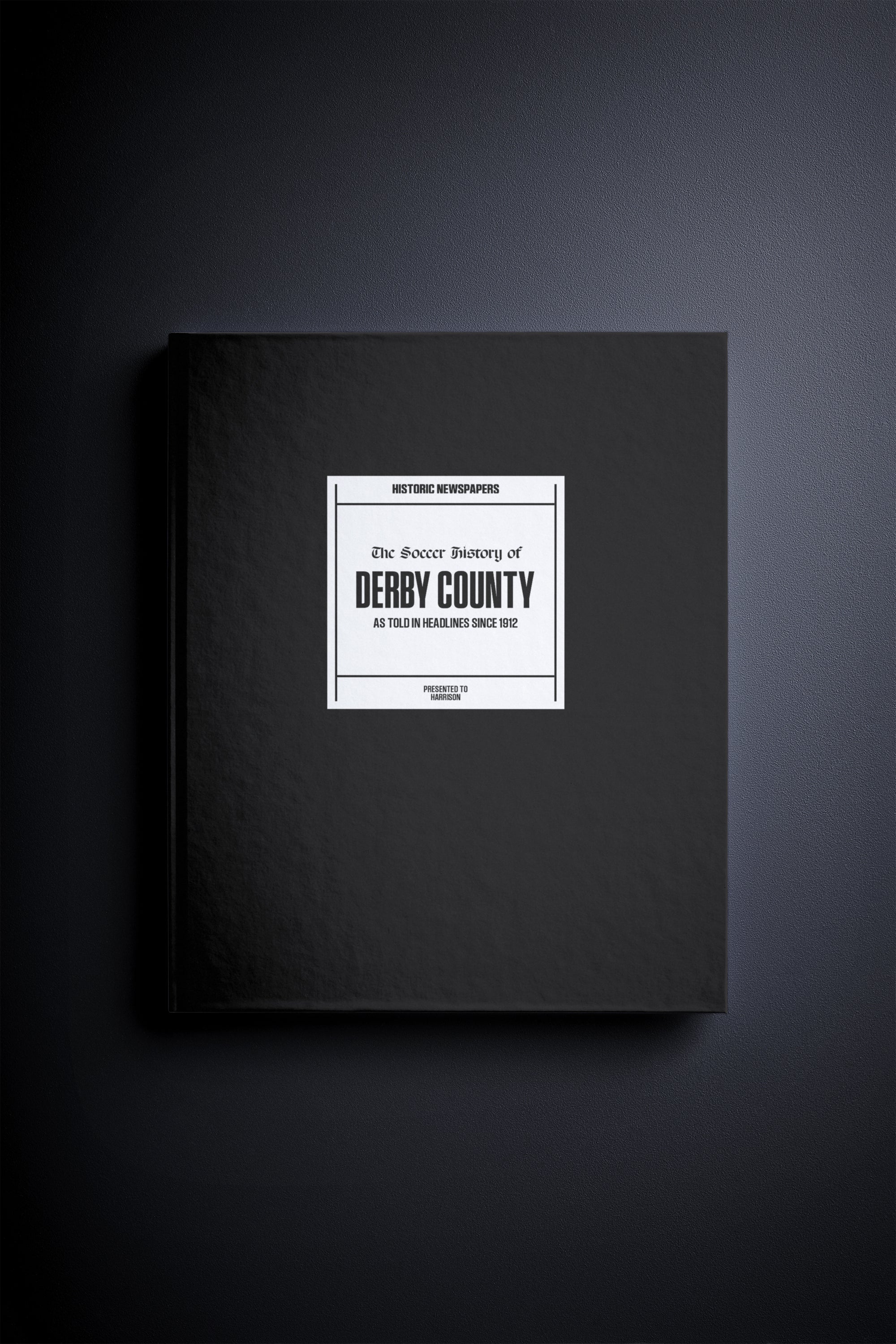 The Football History of Derby Book | Historic Newspapers