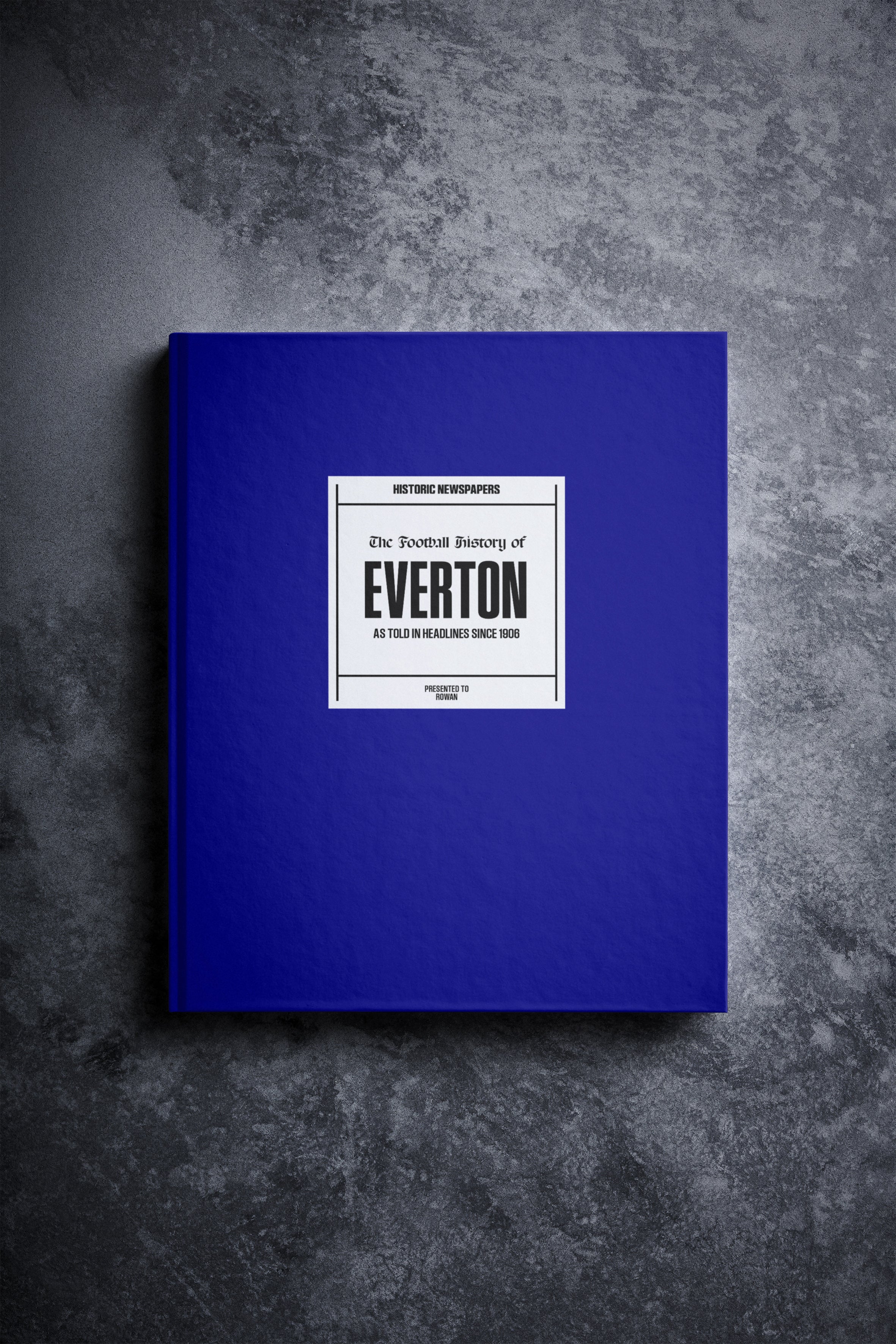 The Football History of Everton Book | Historic Newspapers