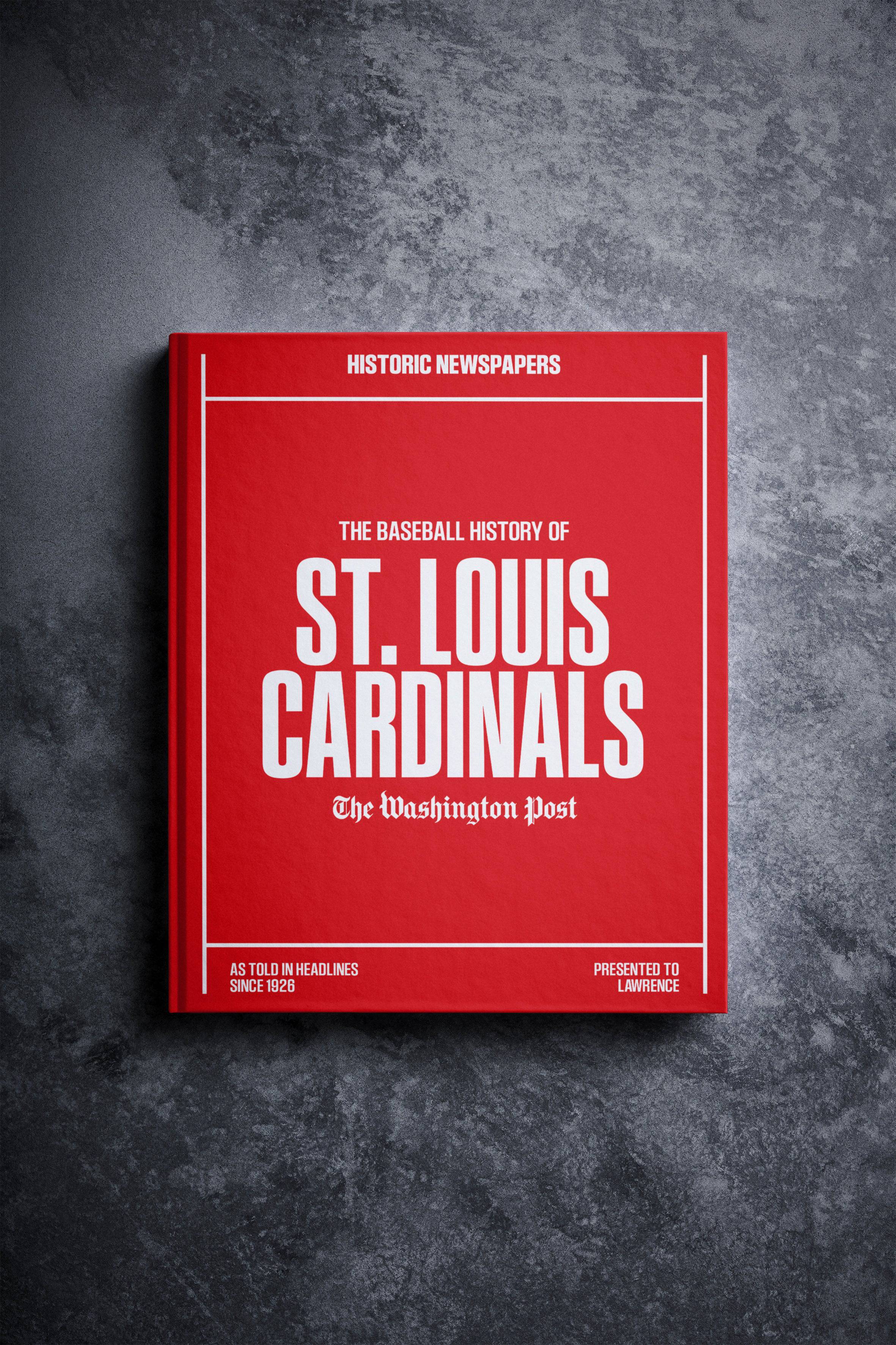 St. Louis Cardinals Gifts - The History of Baseball Books