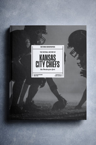 Kansas City Chiefs Gifts - Football History Book