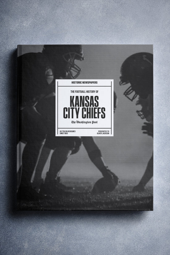 Kansas City Chiefs Gifts - Football History Book