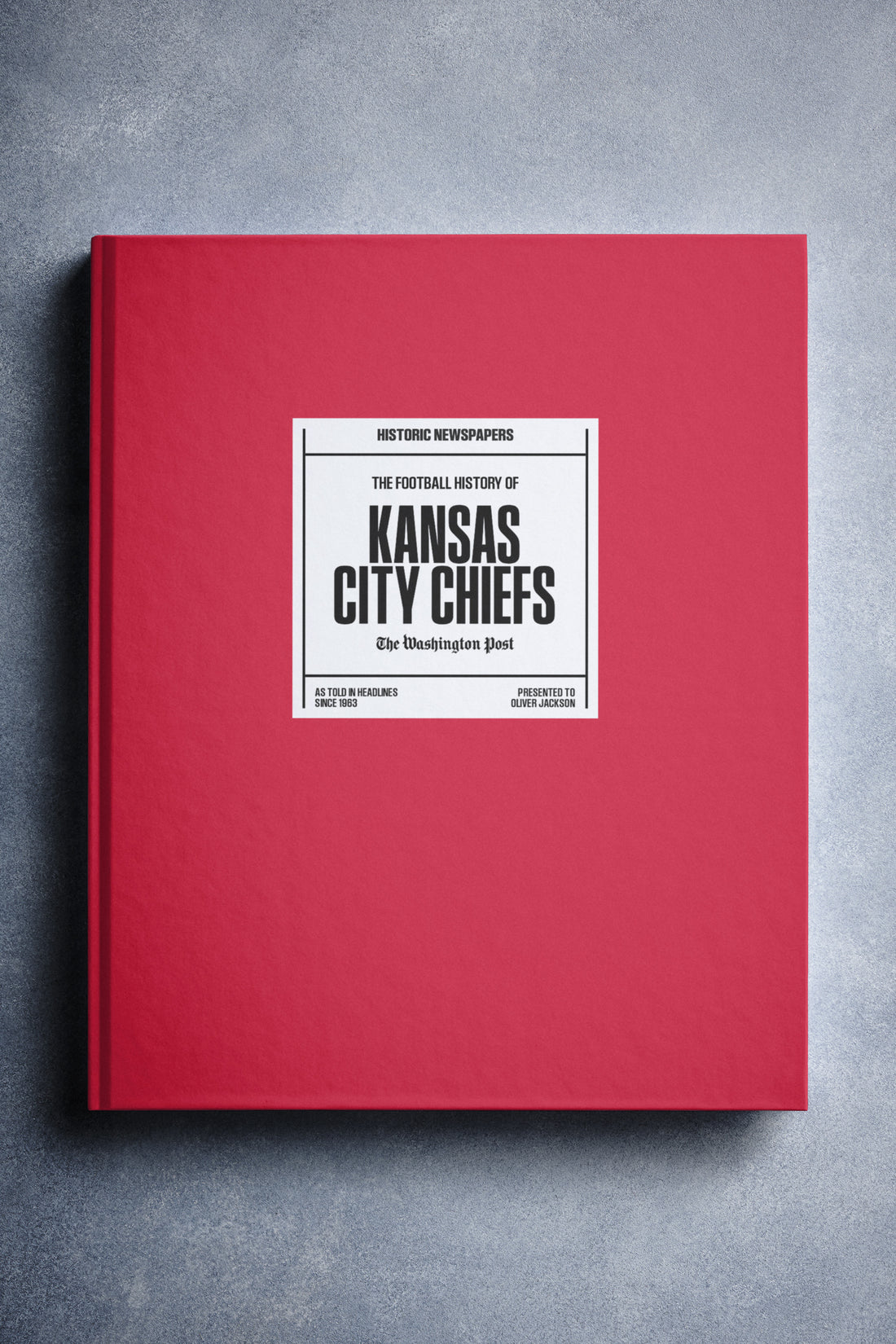 Kansas City Chiefs Gifts - Football History Book