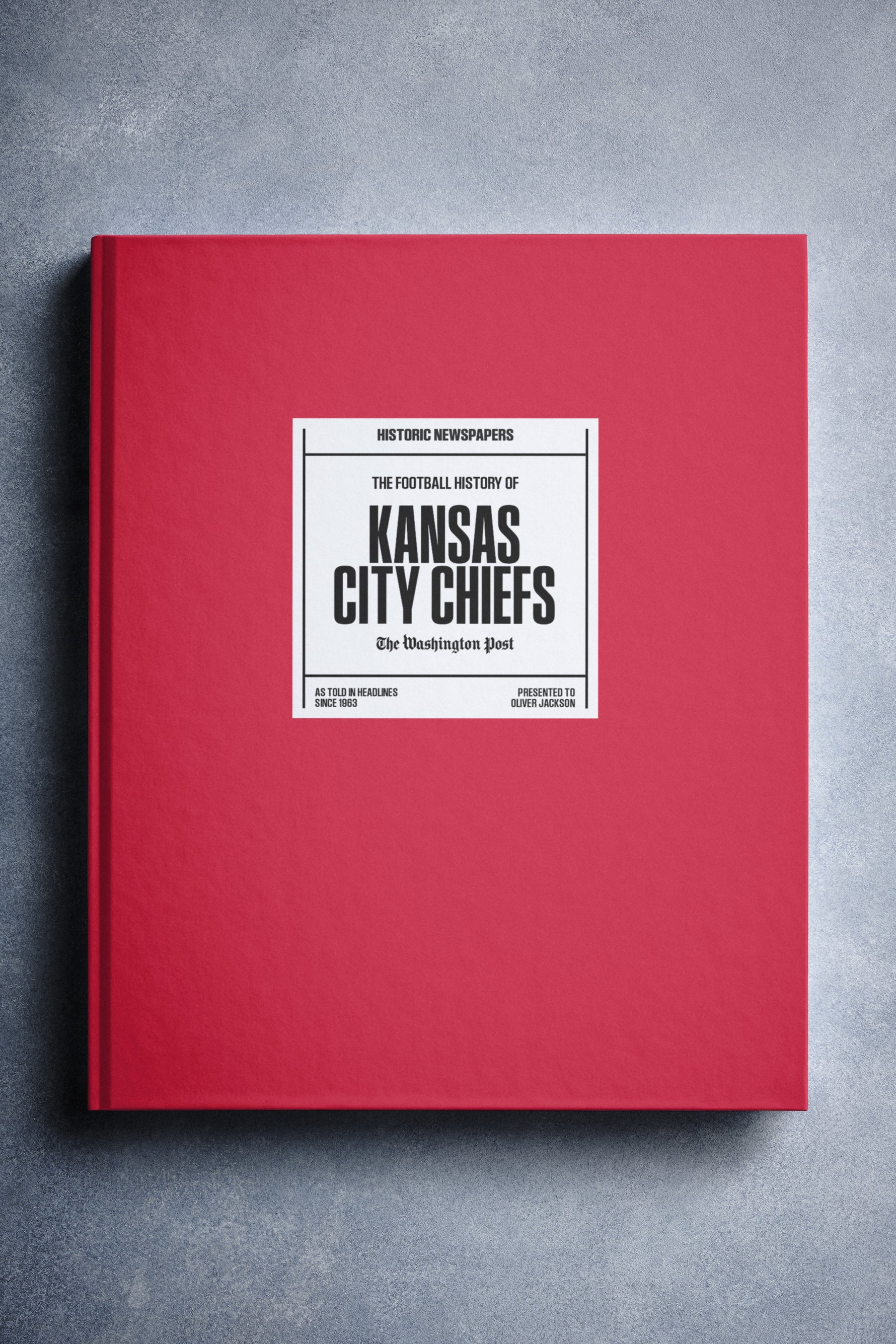 Kansas City Chiefs Gifts - Football History Book
