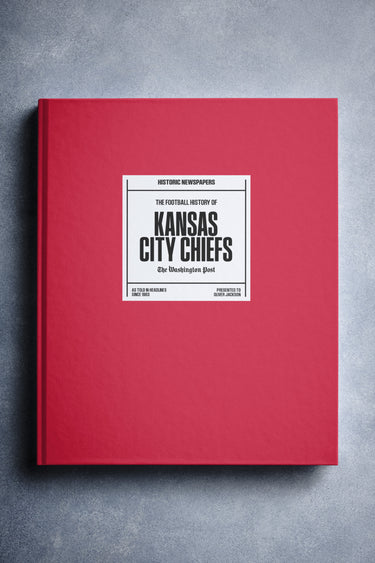 Kansas City Chiefs Gifts - Football History Book